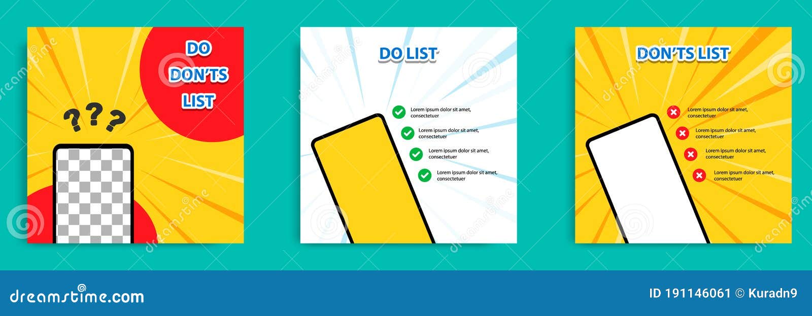 Social Media Tutorial, Tip, Trick, Quick Tips, Layout Template with ...