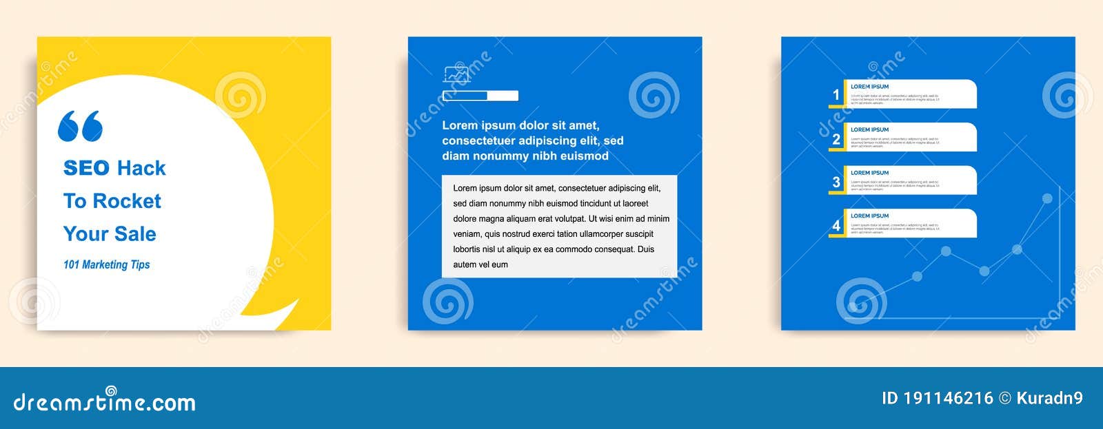 Social Media Tutorial, Tip, Trick, Quick Tips, Layout Template with ...