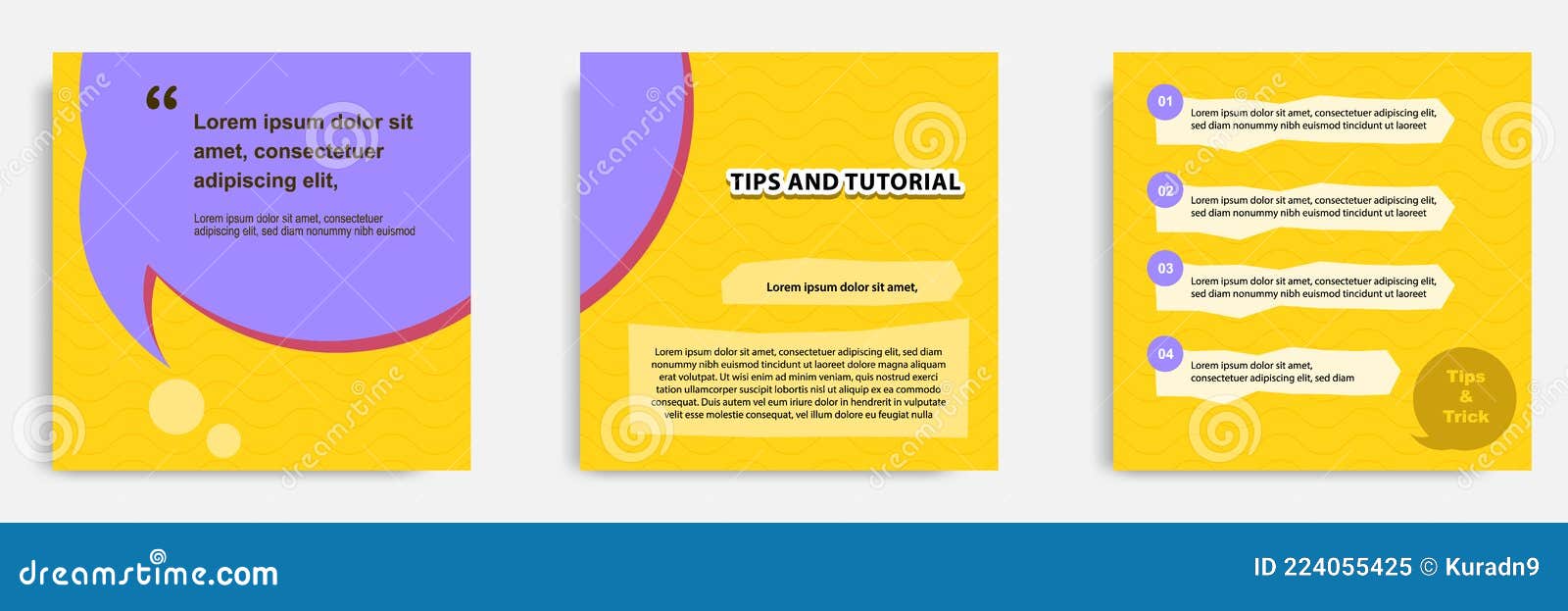 Social Media Tutorial, Tips, Trick, Did You Know Post Banner Layout ...