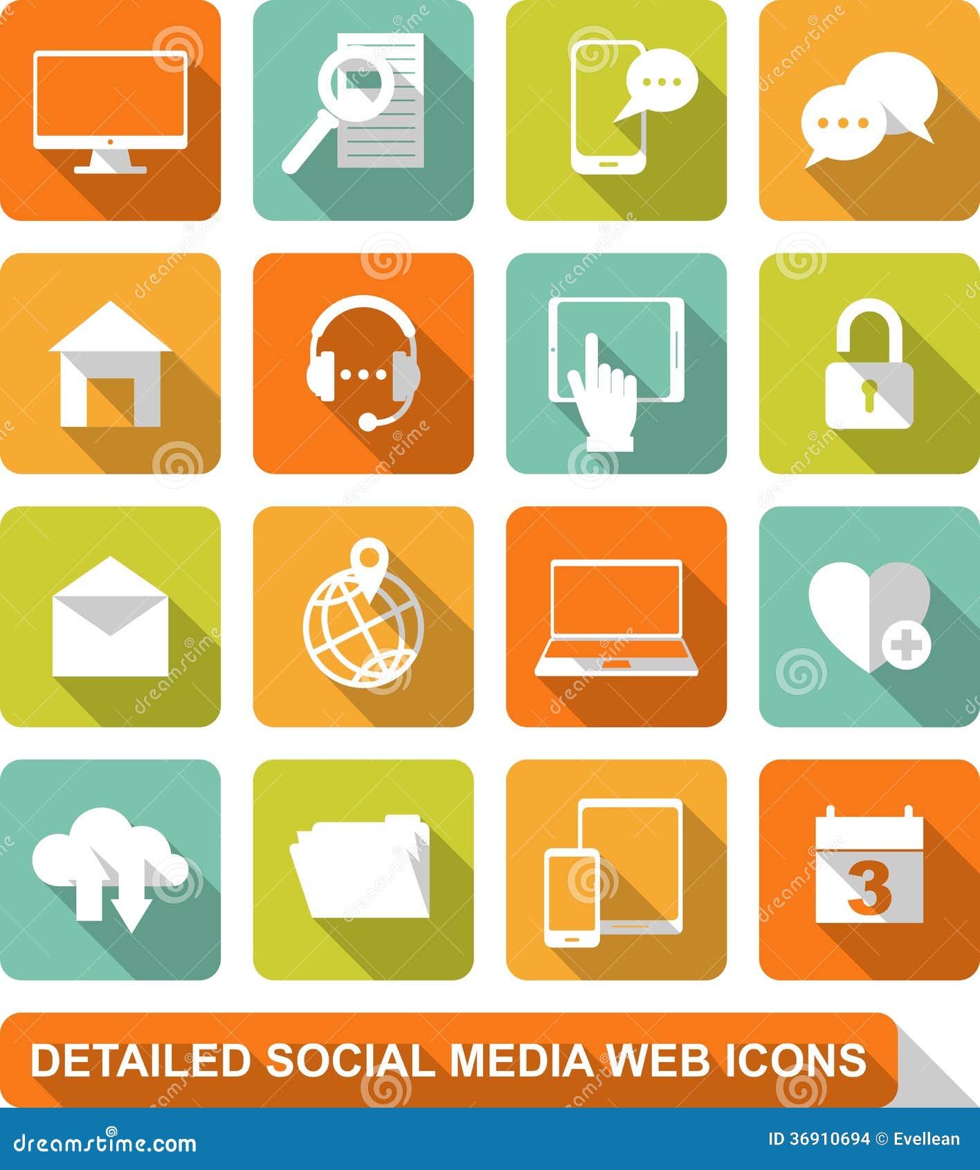 Social, media, web icons stock vector. Illustration of global - 36910694