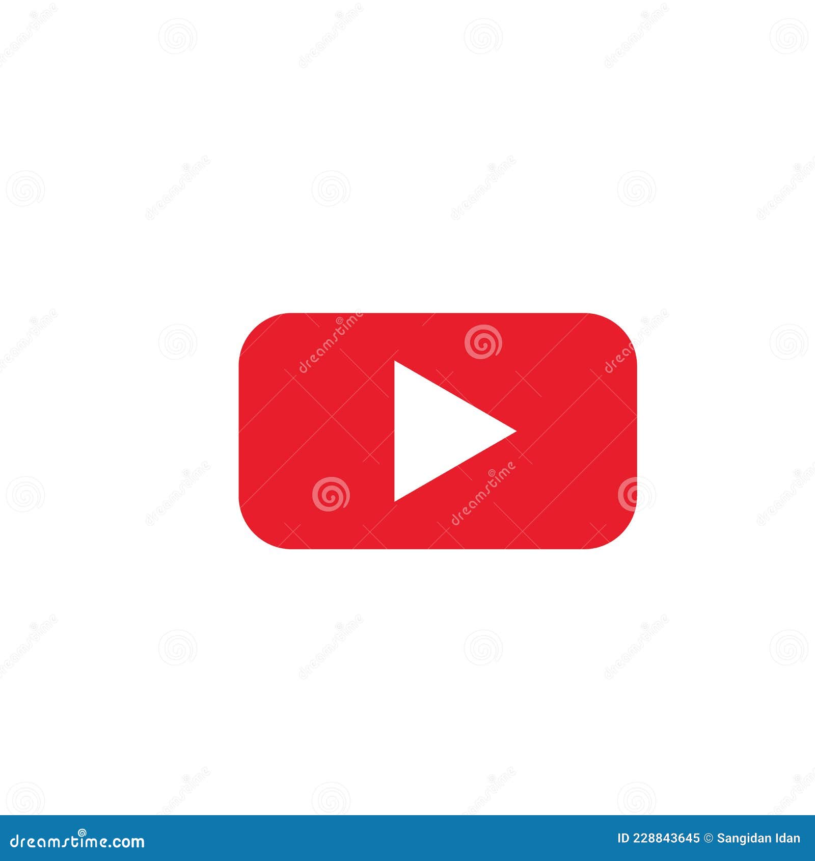 Social Media Youtube for Editorial Icon Vector Design Web Editorial ...
