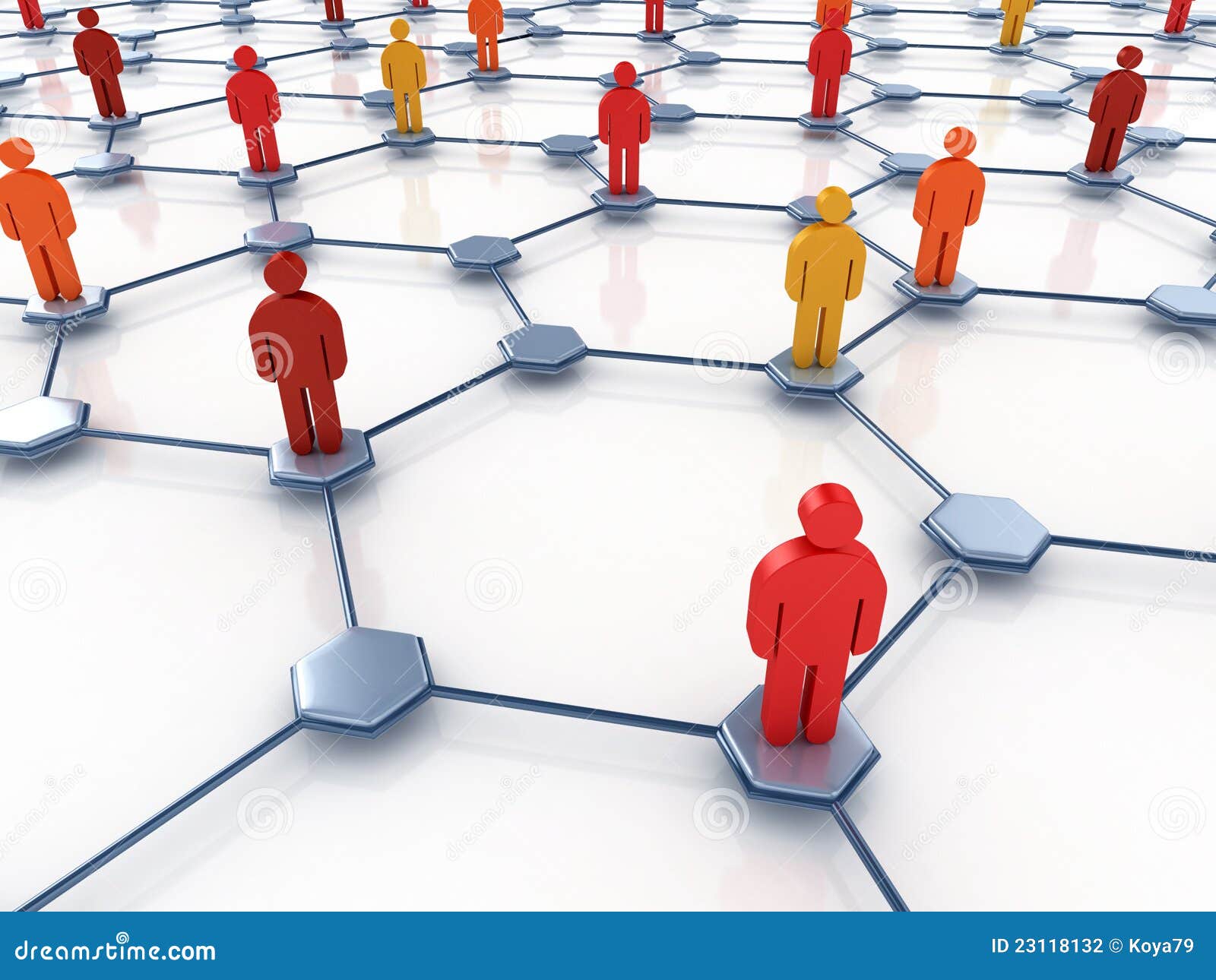 Social network abstract stock illustration. Illustration of friend ...
