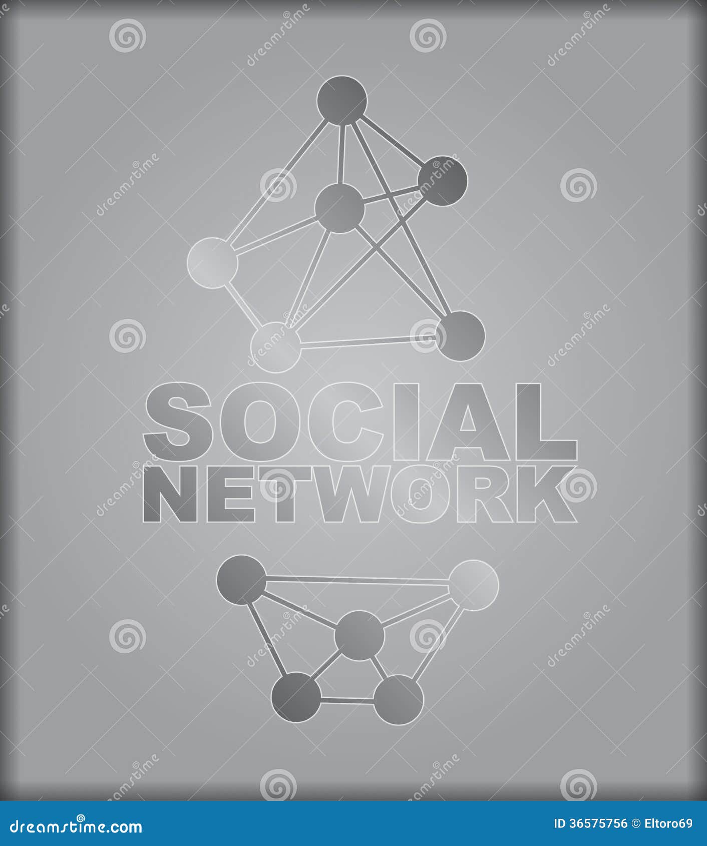 Social Network - abstract stock vector. Illustration of abstract - 36575756