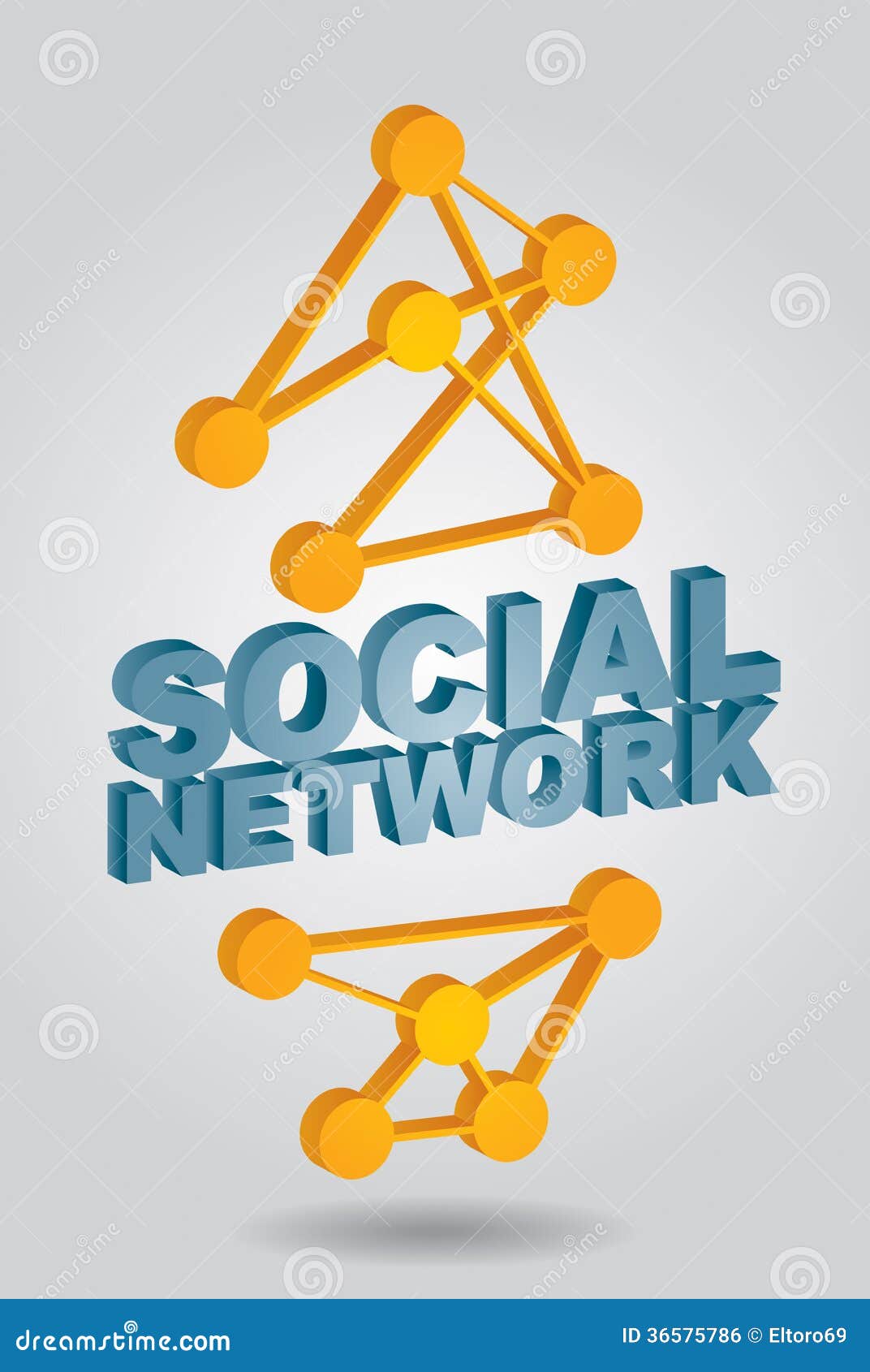 Social Network - abstract stock vector. Illustration of global - 36575786