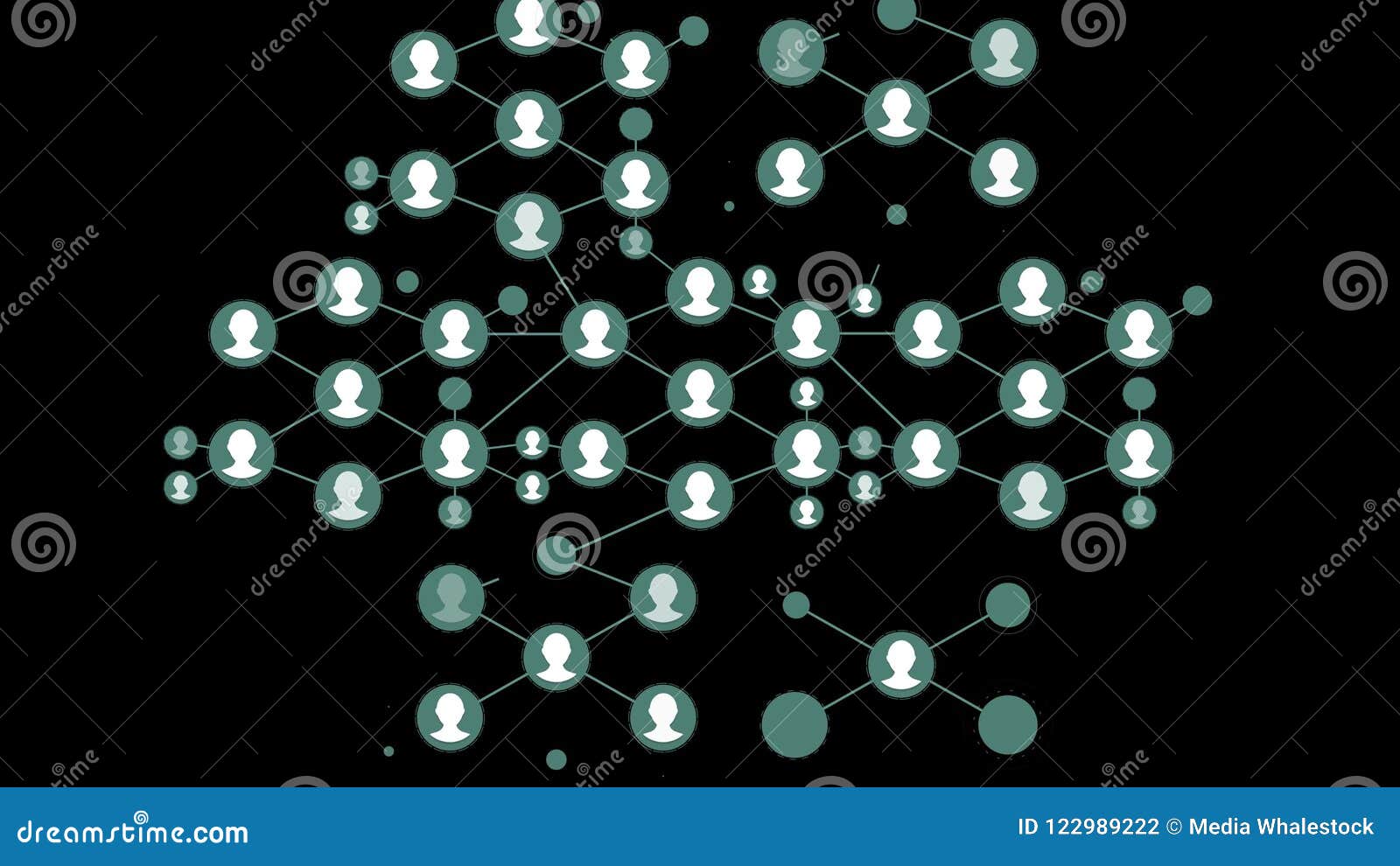 Social Network Animation for Use in Presentations, Manuals, Design, Etc ...