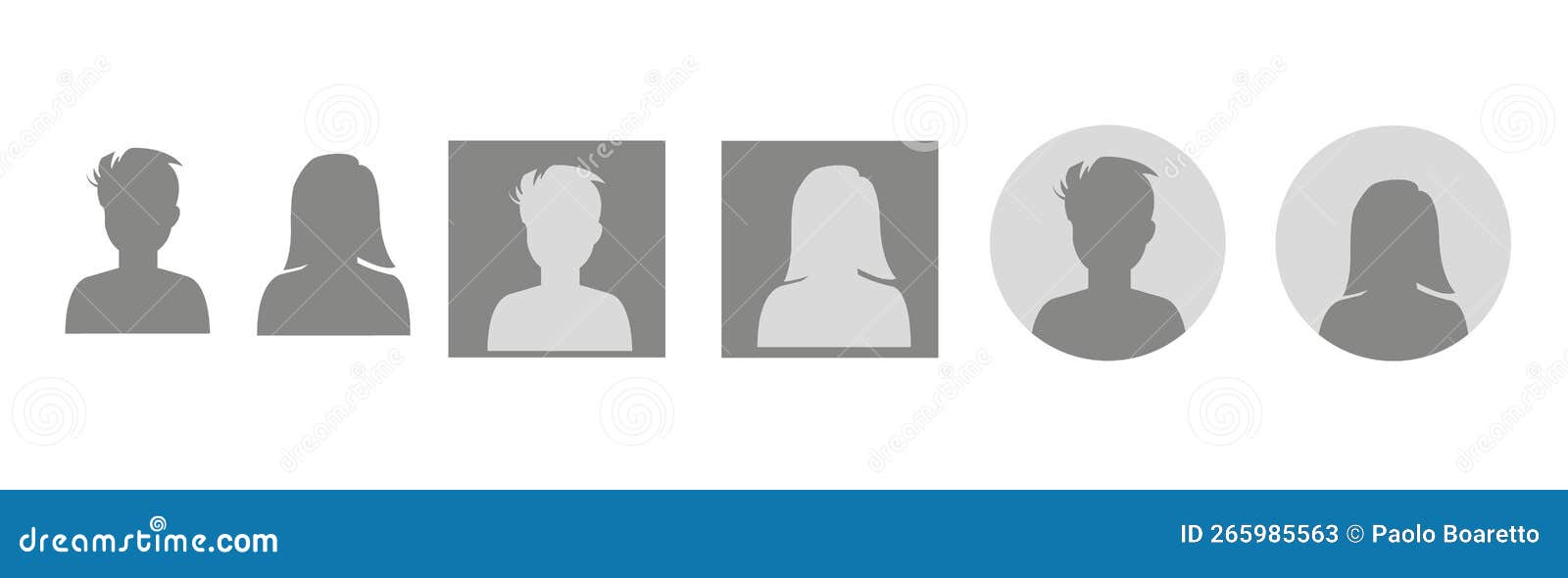 Social Network Avatar, Illustration Stock Illustration - Illustration ...