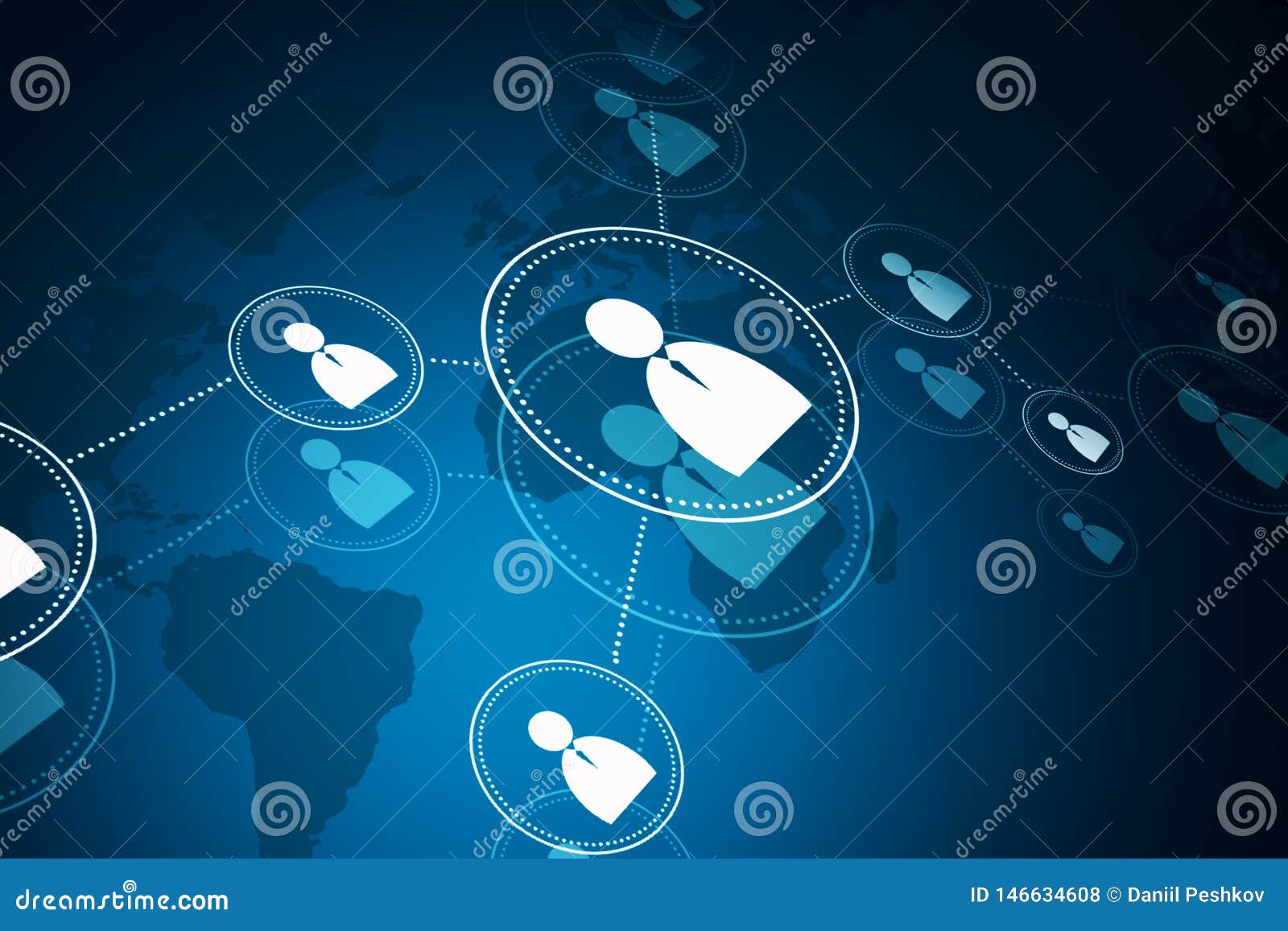 Social network backdrop stock illustration. Illustration of people ...