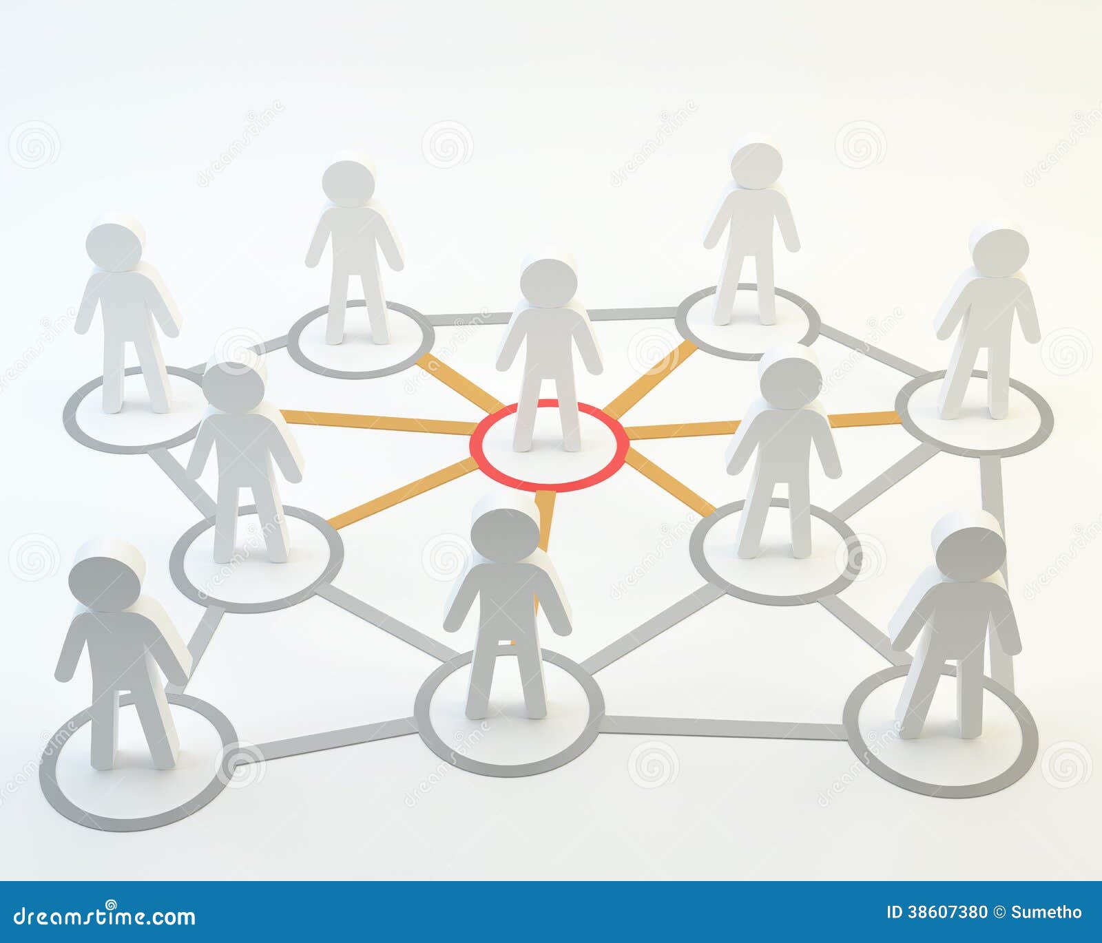 Social Network Community Head Men Stock Illustration - Illustration of ...