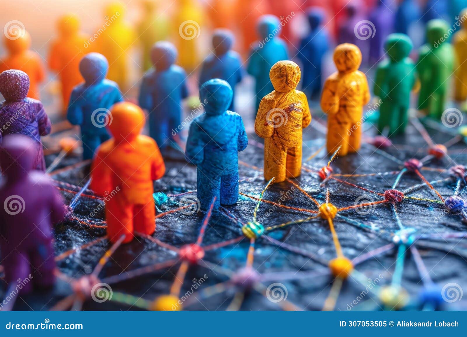 The Social Network Community Team. the Concept of Connections between ...