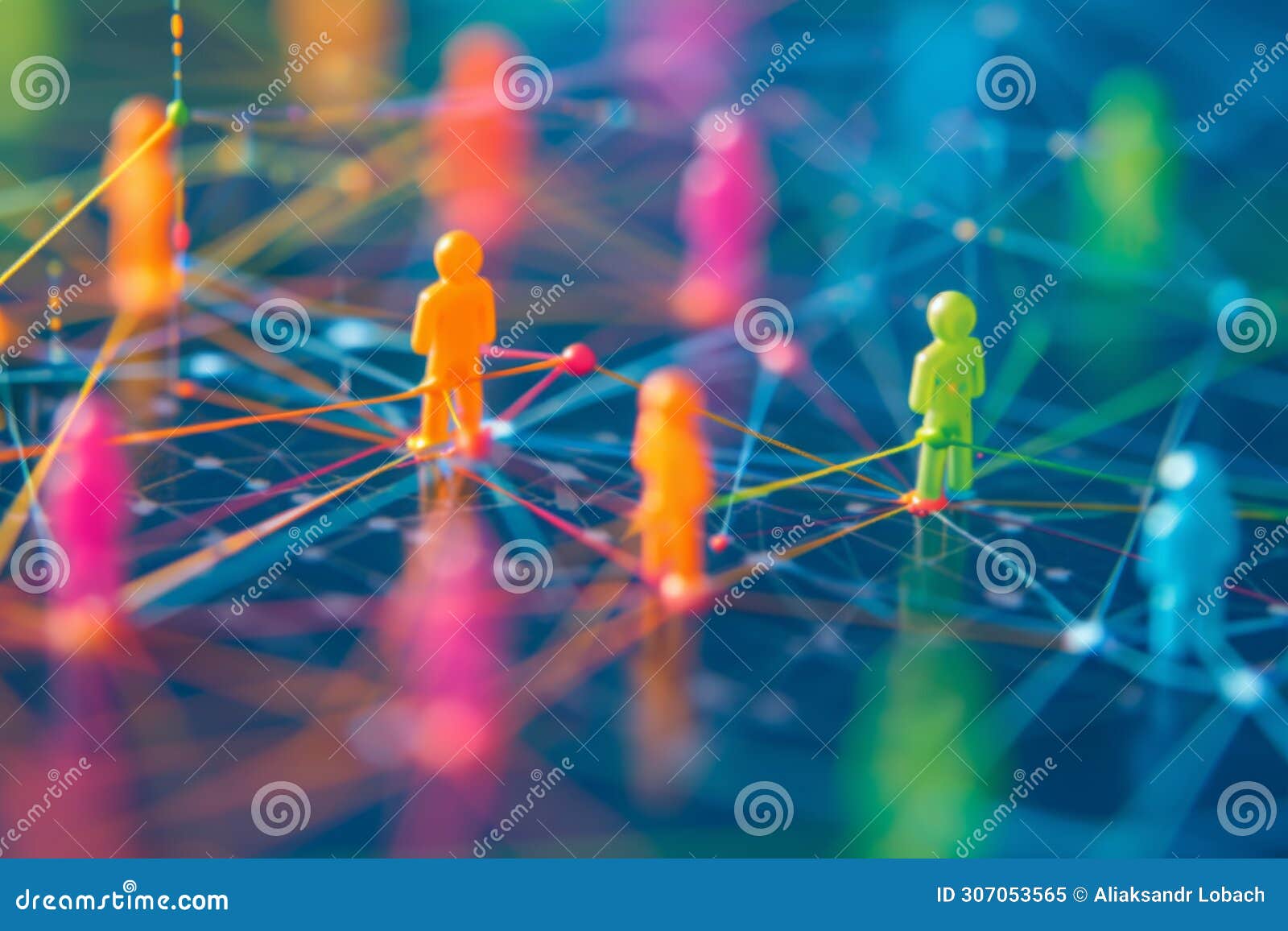 The Social Network Community Team. the Concept of Connections between ...