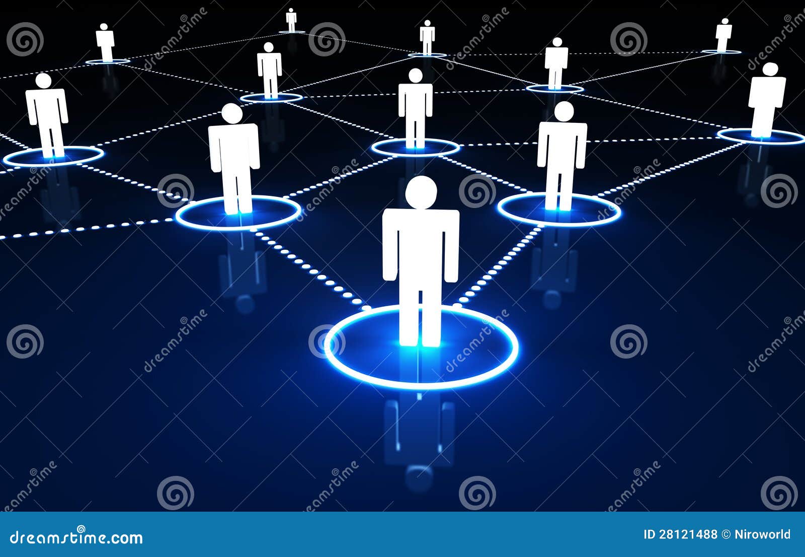 5G Network Concept Vector Illustration, Cartoon Flat Networking User ...