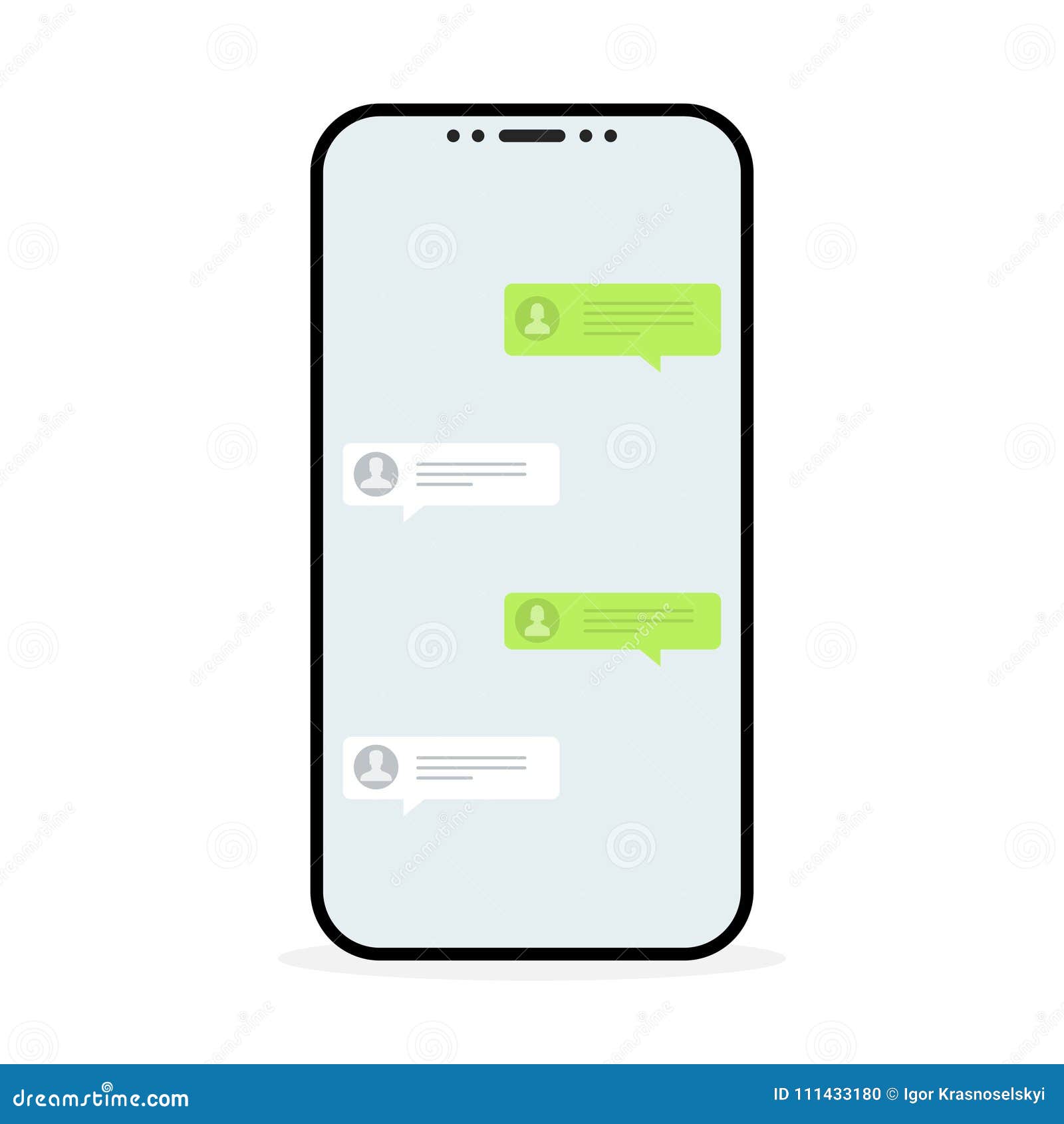 Set Chat Messages On Phone, Printer, Pyramid Chart Infographics, Growth ...