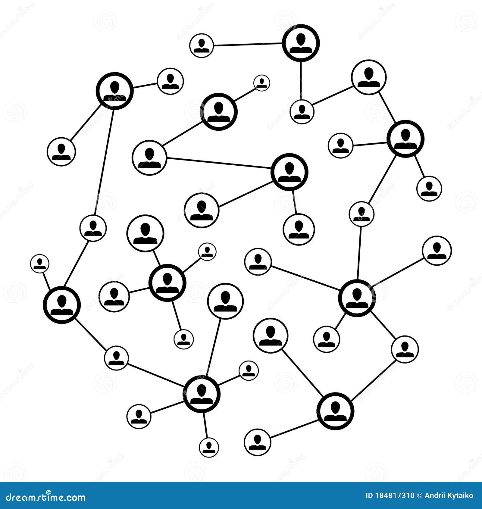 Social Network Connect. Vector Connection Network Internet Stock Vector ...