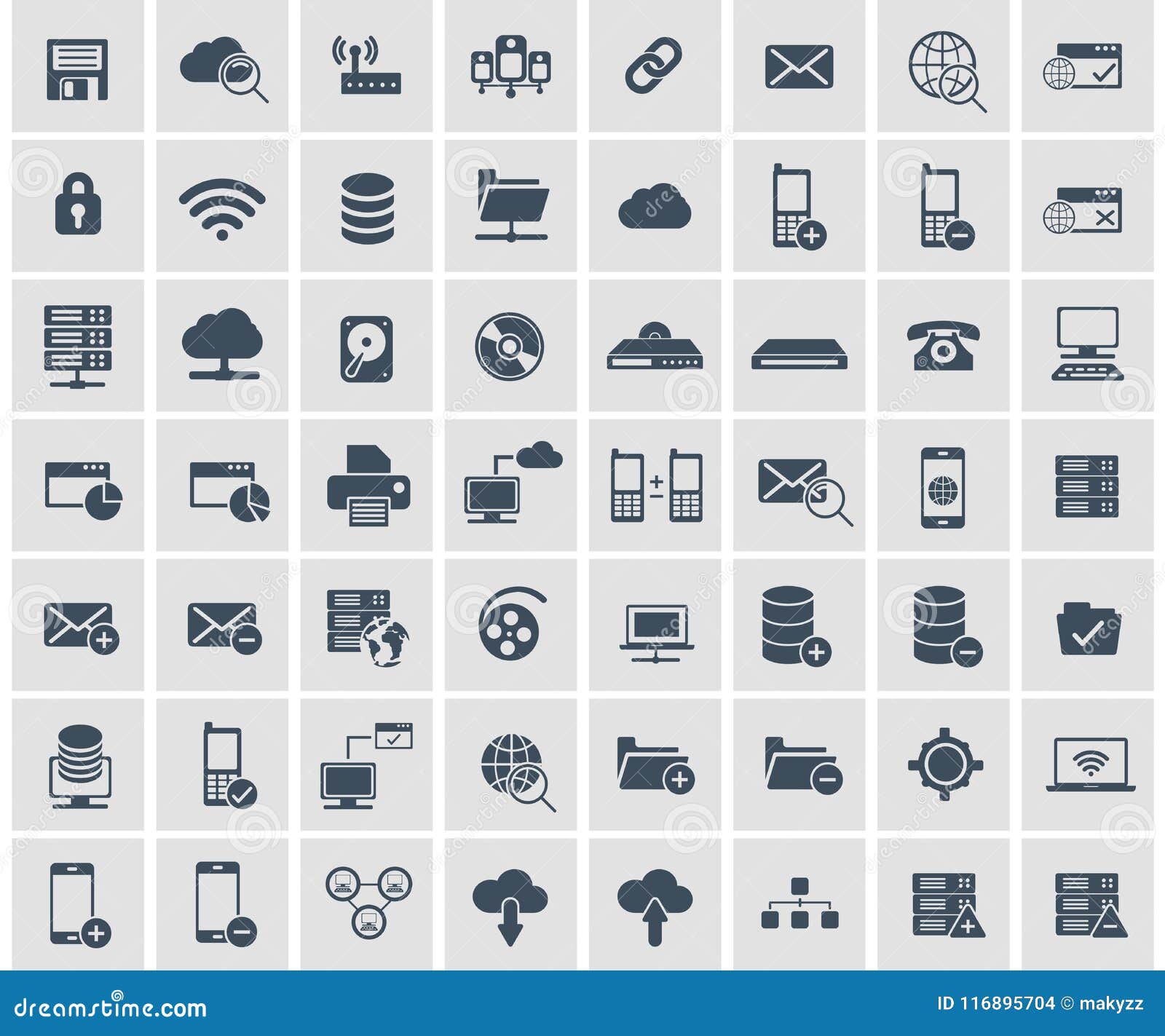 Application Icon Template With Guidelines, Grids Vector Illustration ...