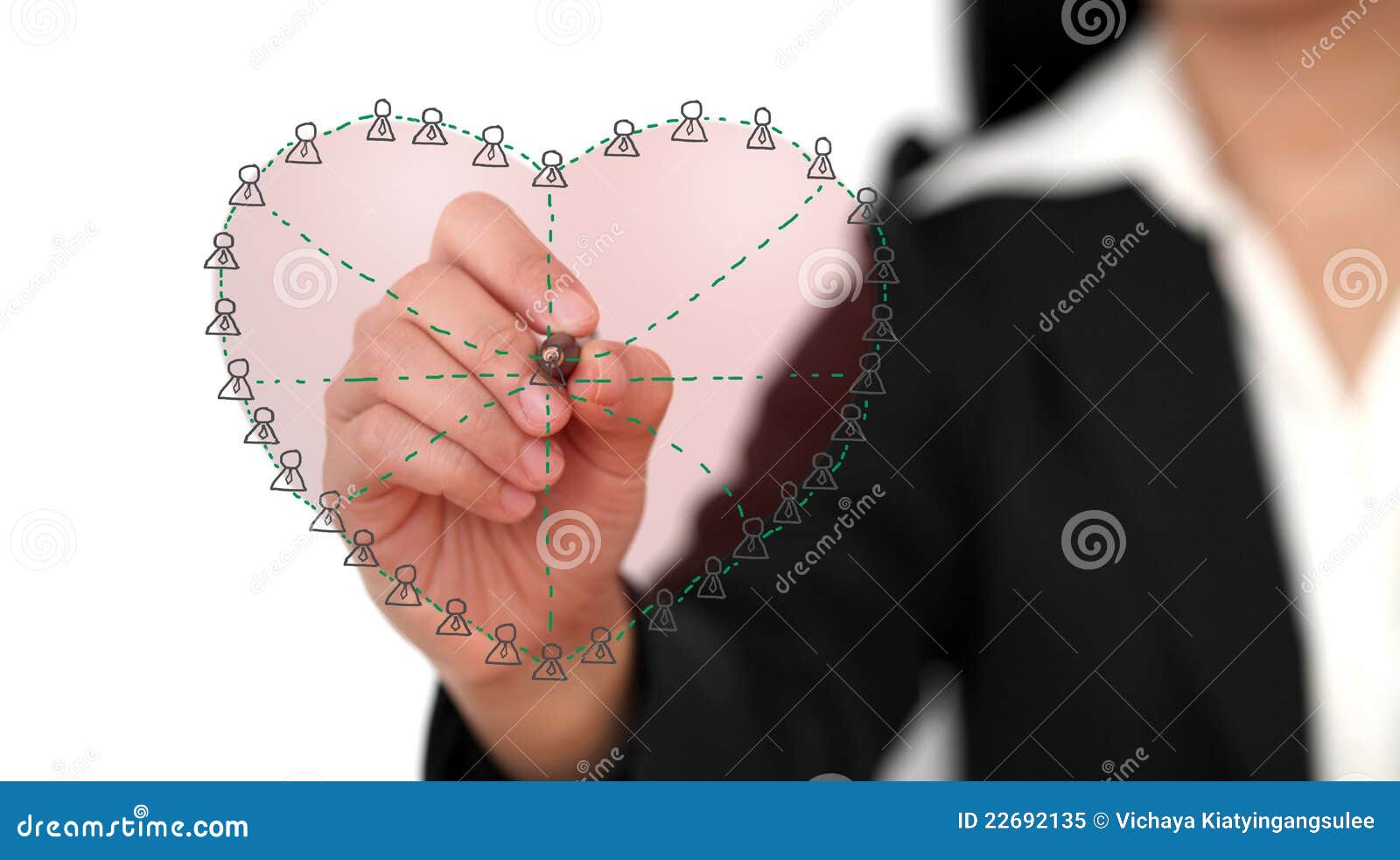 Social Network in Love stock image. Image of addict, female - 22692135