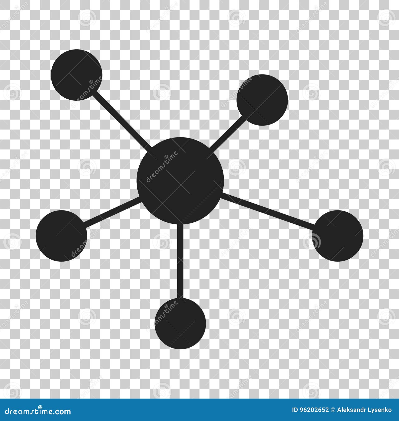 Network Molecule Logo Concept Design. Symbol Graphic Template Element ...