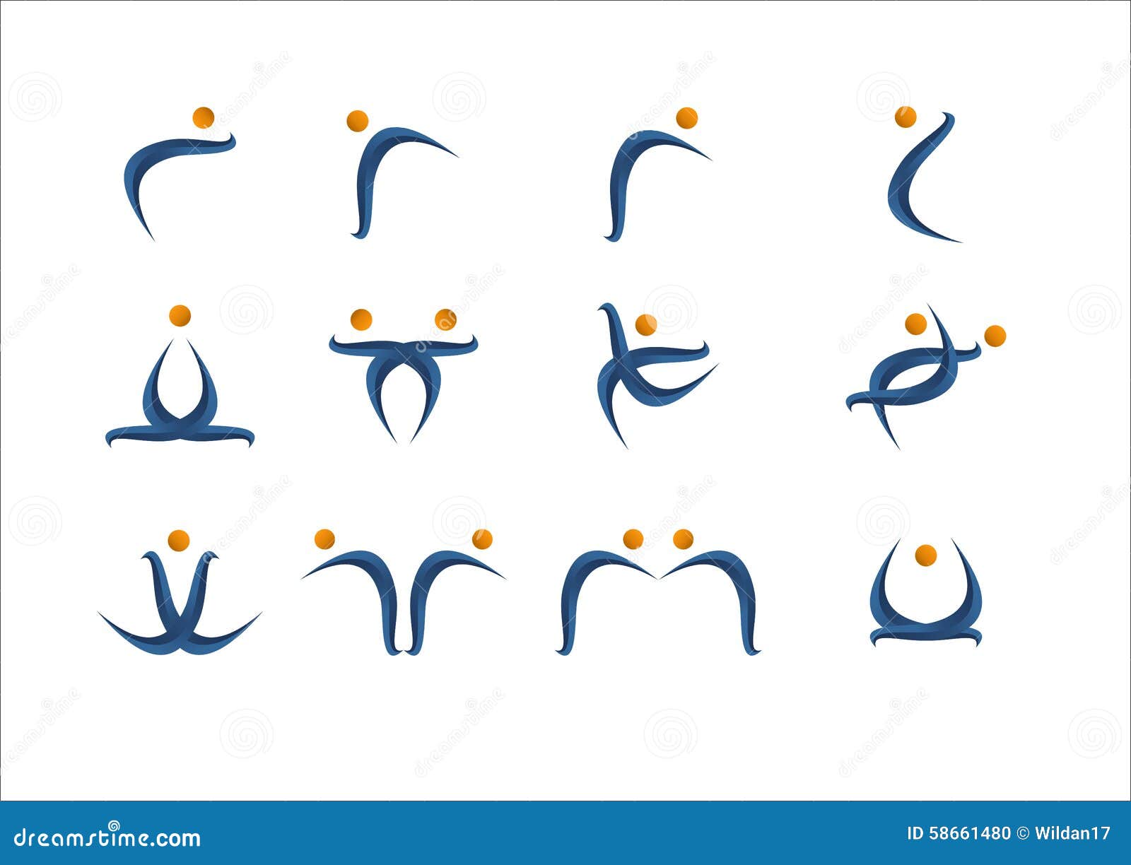 Social Network People Partner Logo Icon Stock Vector - Illustration of ...