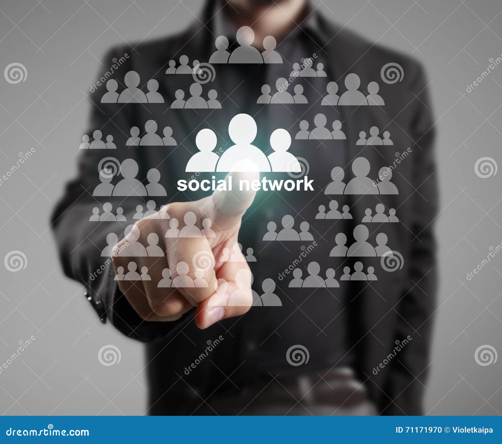 Social network structure stock illustration. Illustration of chain ...