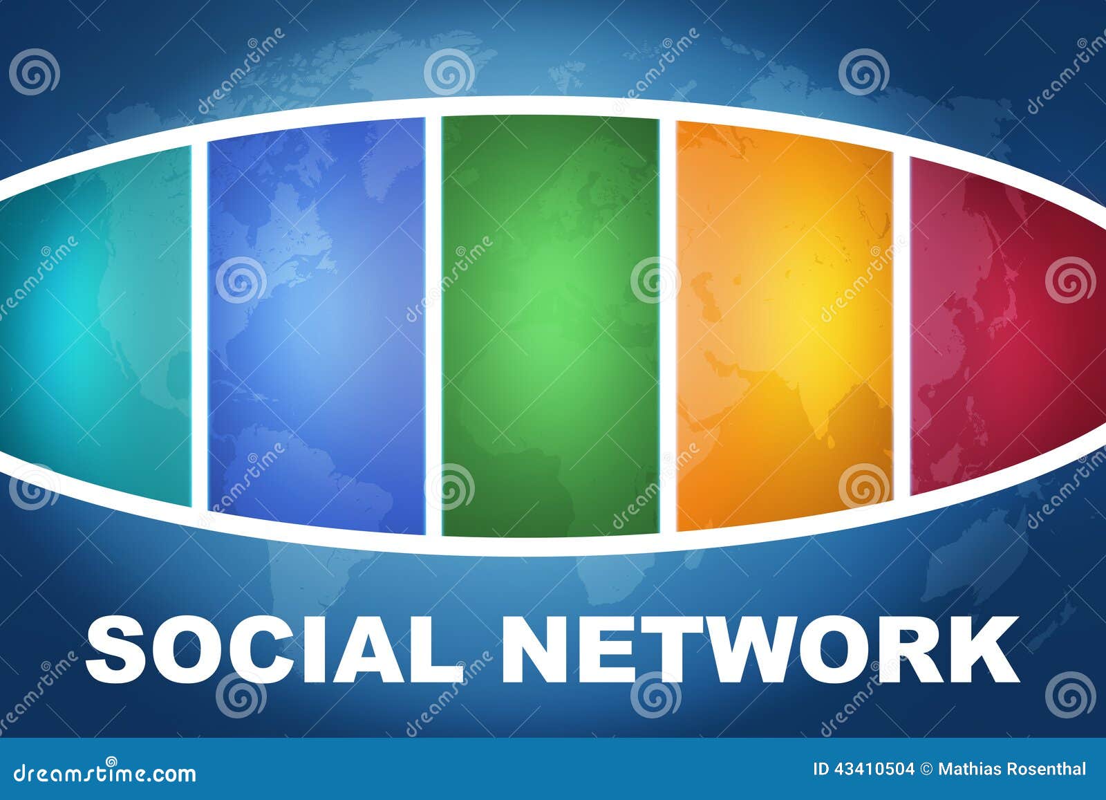 Social Network stock illustration. Illustration of navigation - 43410504
