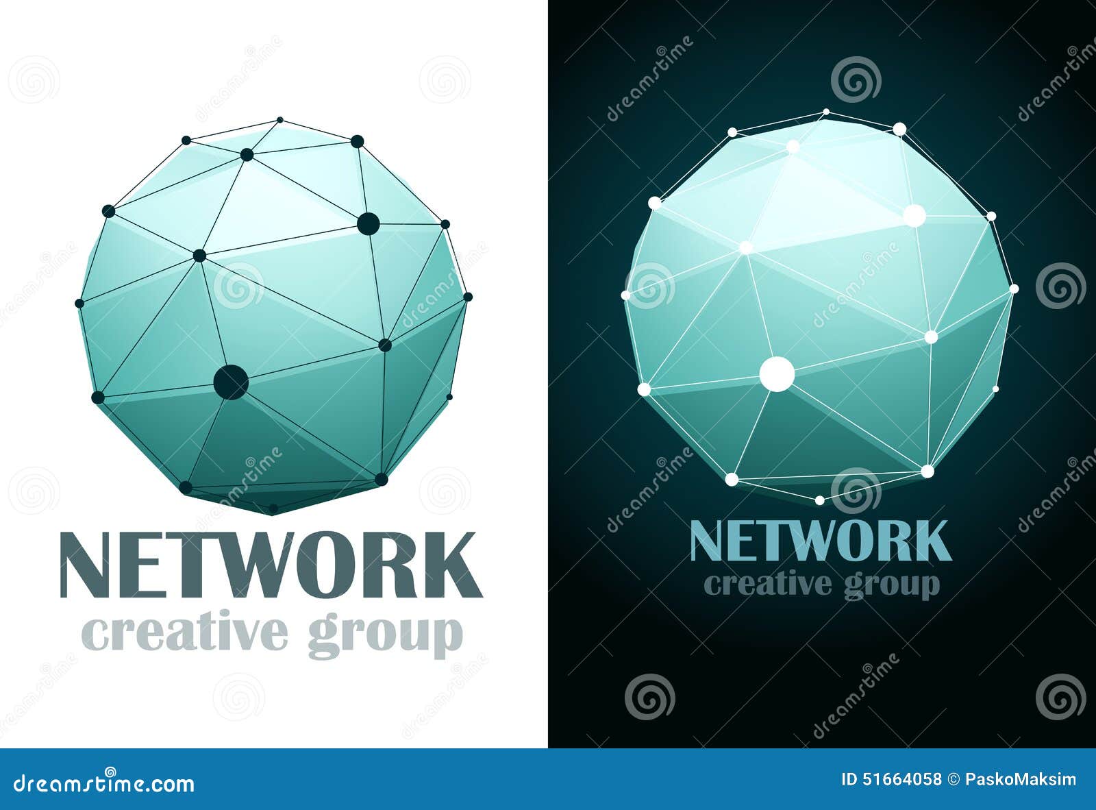 Social Network. Vector stock vector. Illustration of company - 51664058