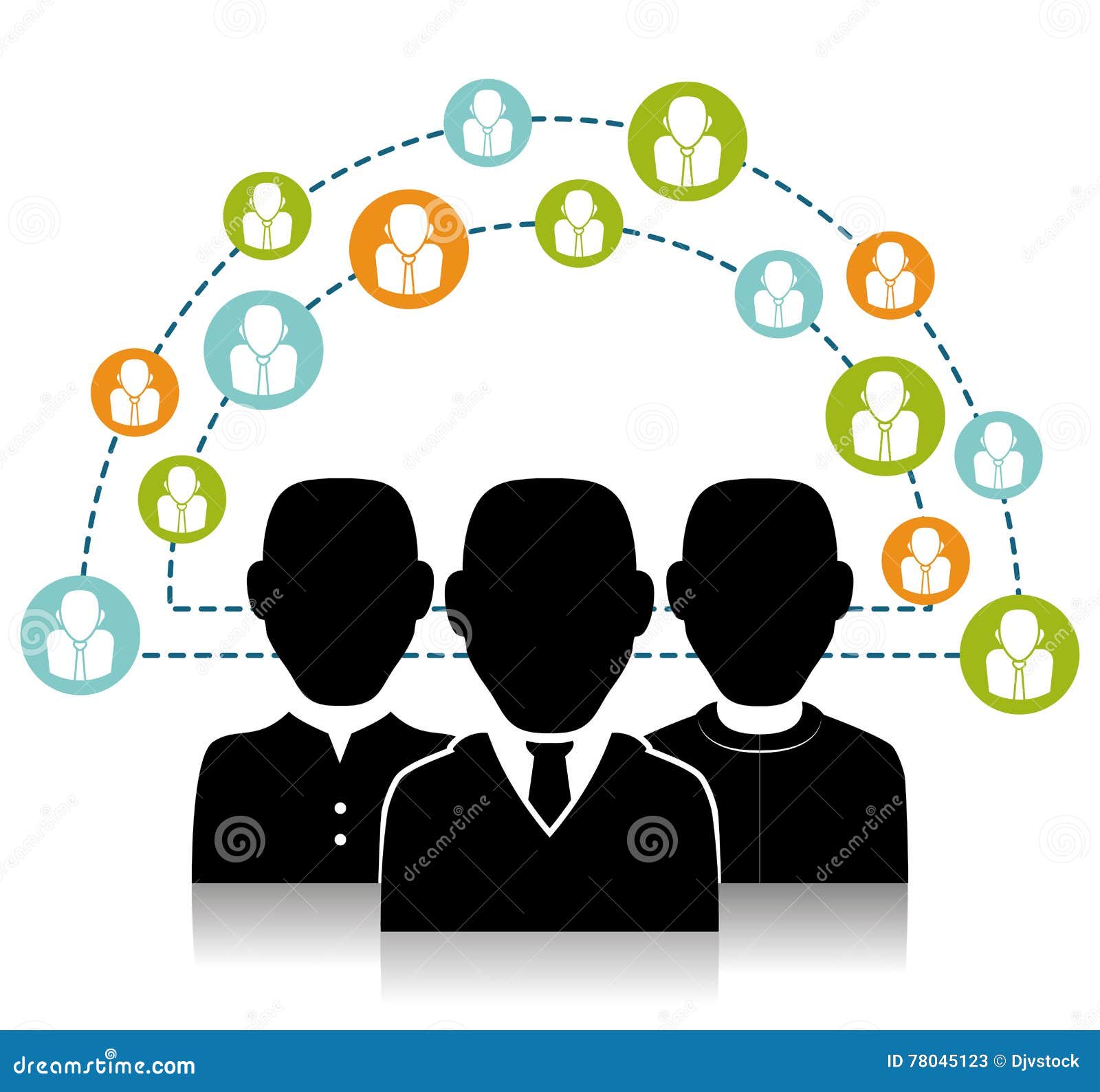 Social Network Vector Design Stock Vector - Illustration of logo ...