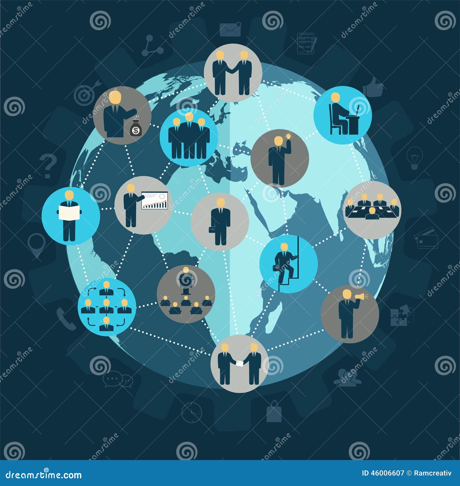 Networking People Cartoon Team Stock Illustrations – 1,202 Networking ...