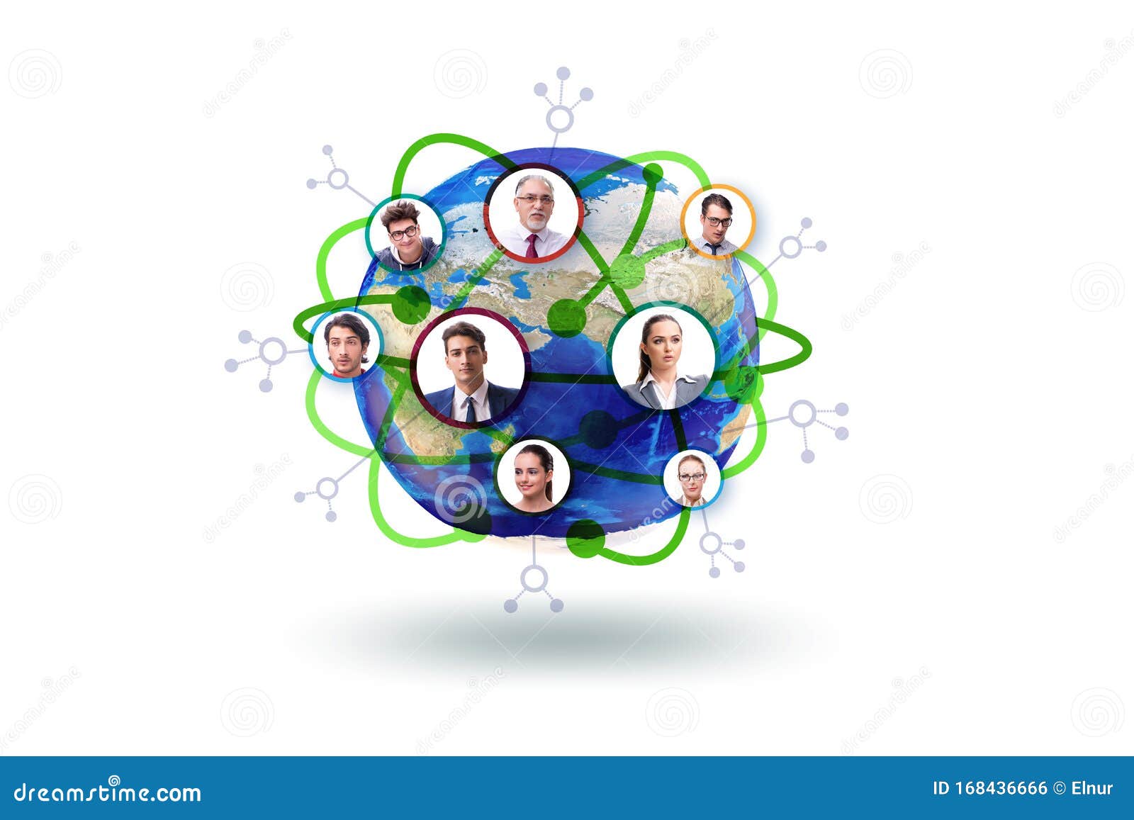 Social Networking Concept with People Stock Photo - Image of ...