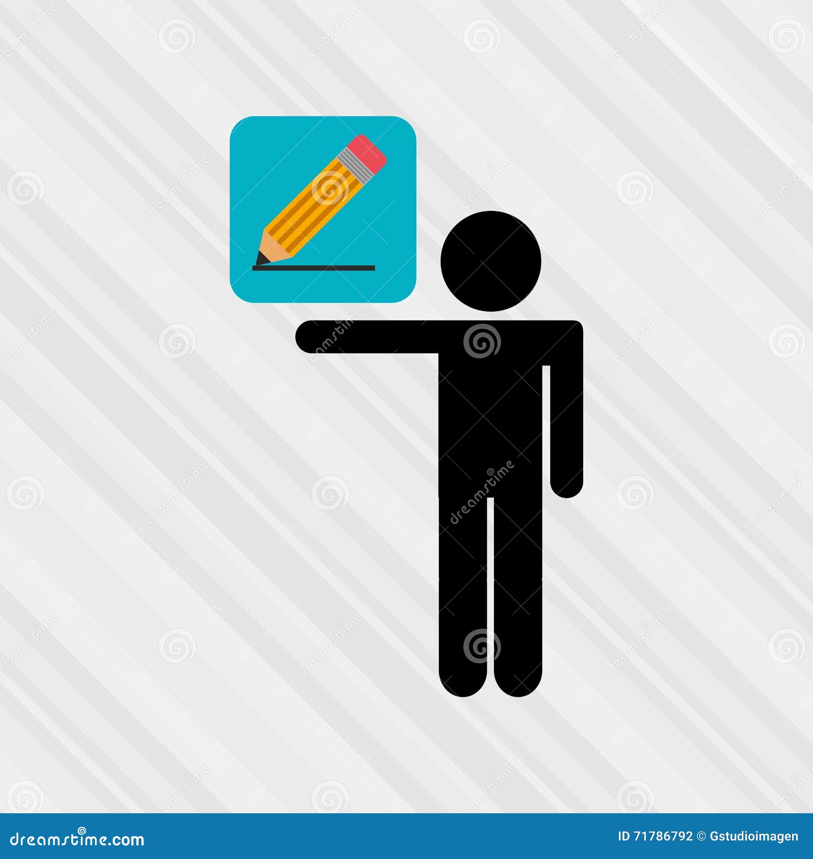 Social Networking User Design Stock Illustration Illustration Of