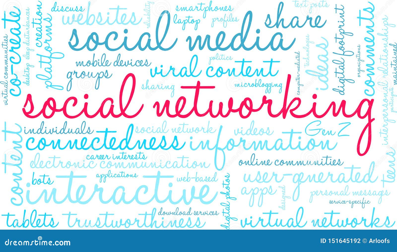 Social Networking Word Cloud Stock Vector - Illustration of download ...