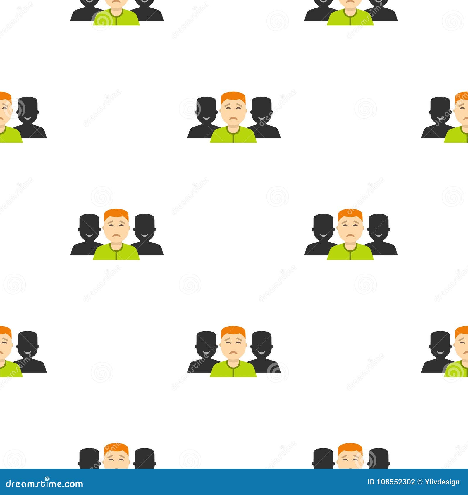 Social pattern seamless stock vector. Illustration of community - 108552302