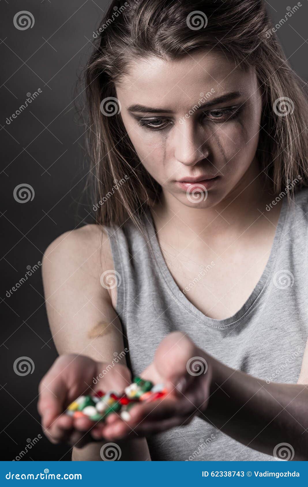 Social problems woman stock image. Image of medical, dose - 62338743