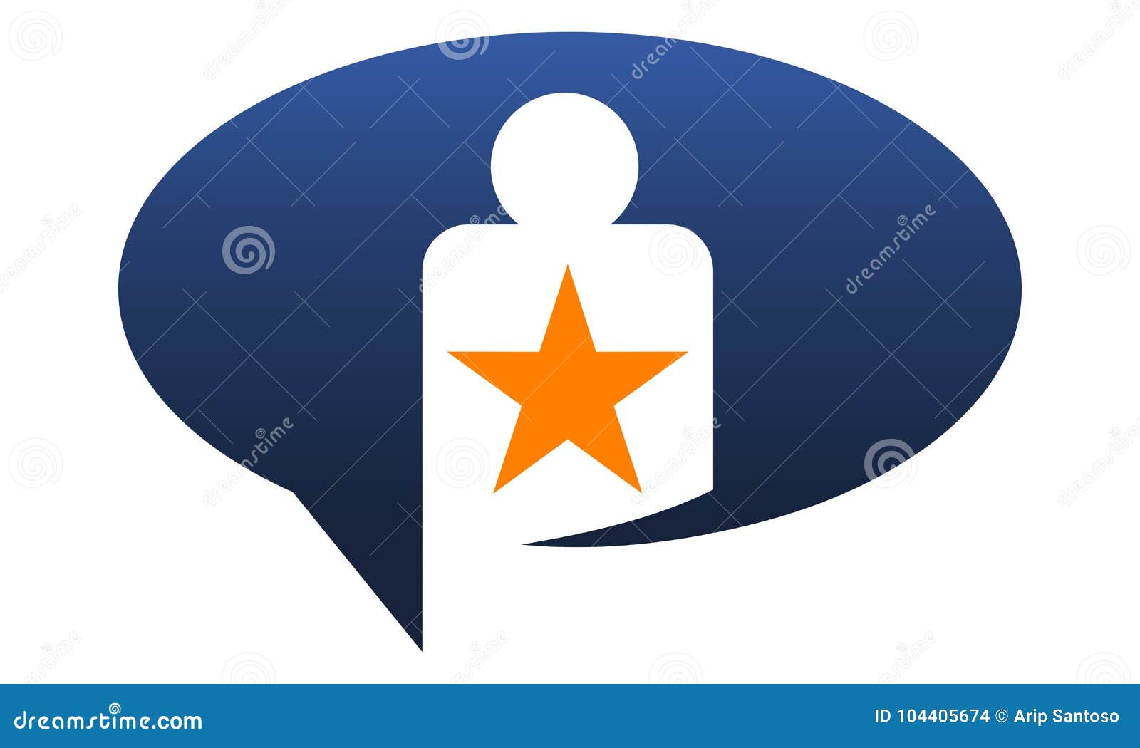 Social Rating Template stock vector. Illustration of icon - 104405674