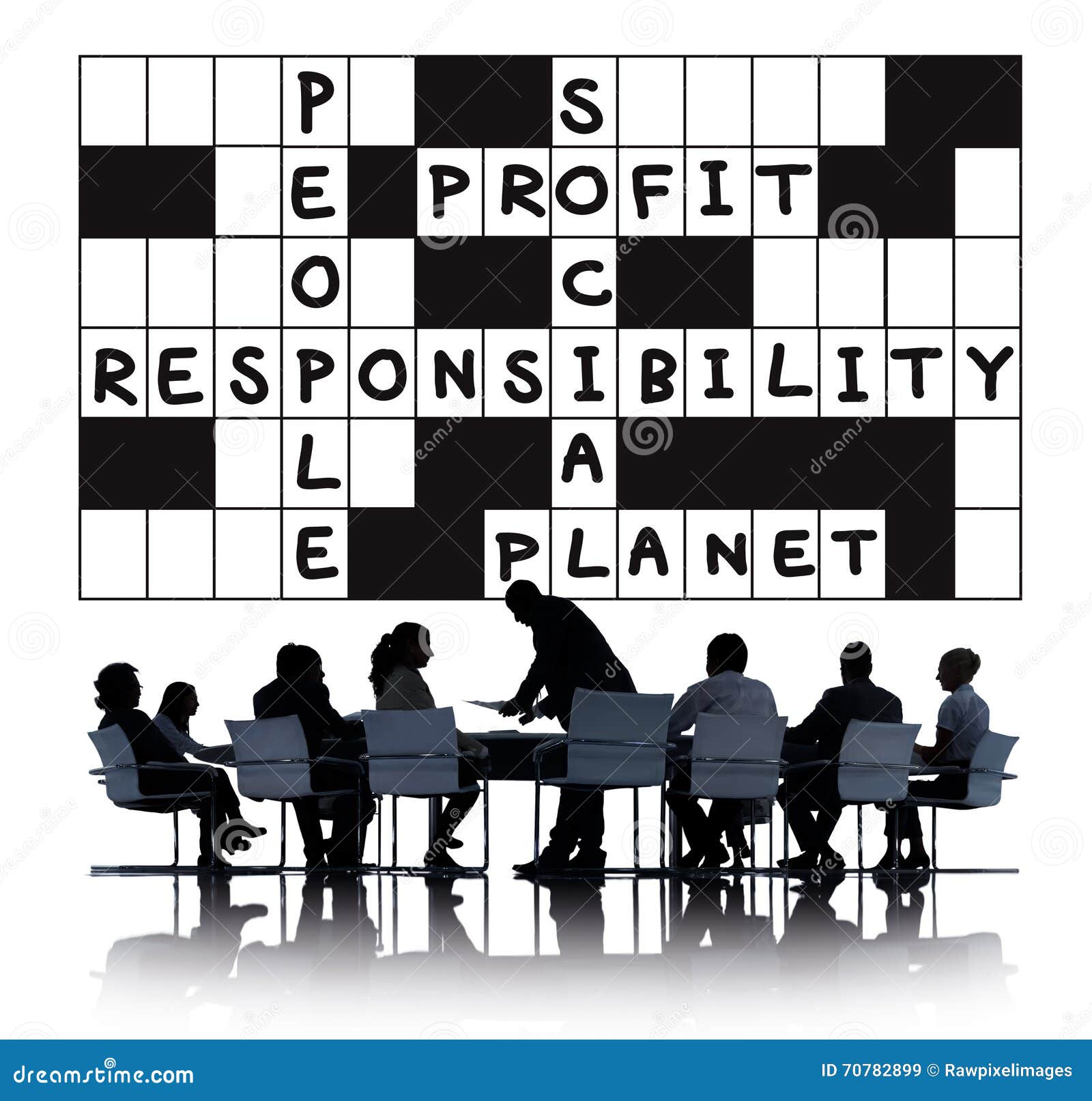Social Responsibility Reliability Dependability Ethics Concept Stock ...