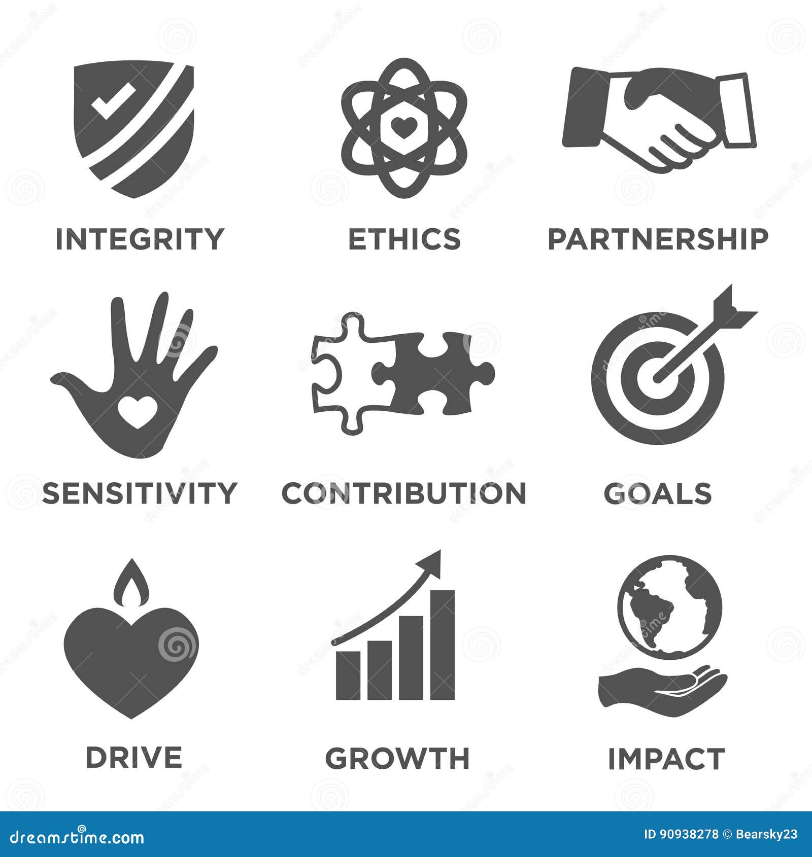 CSR-Social Responsibility Web Banner Icon Set And Web Header Ban ...