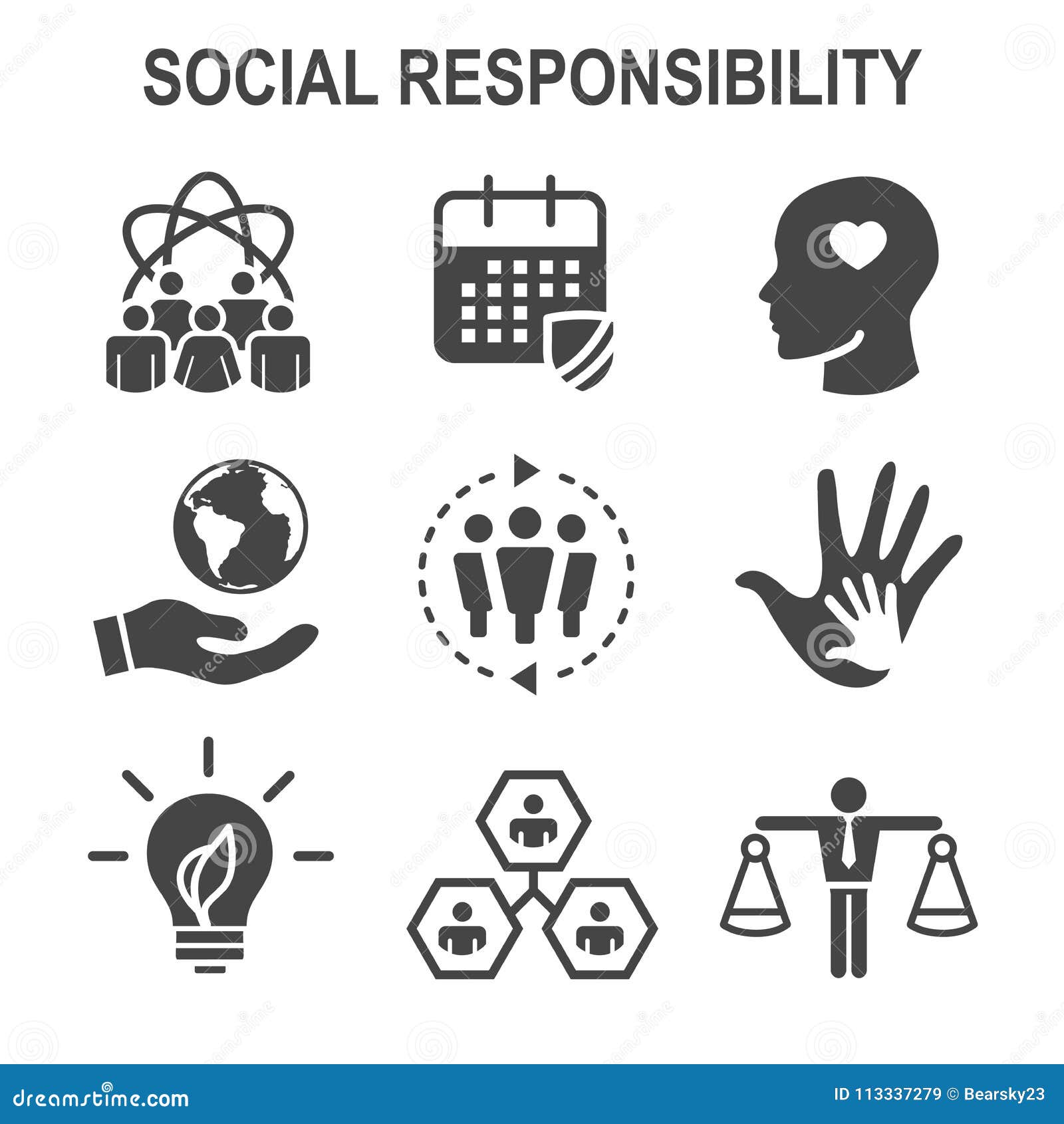 Social Responsibility Icon