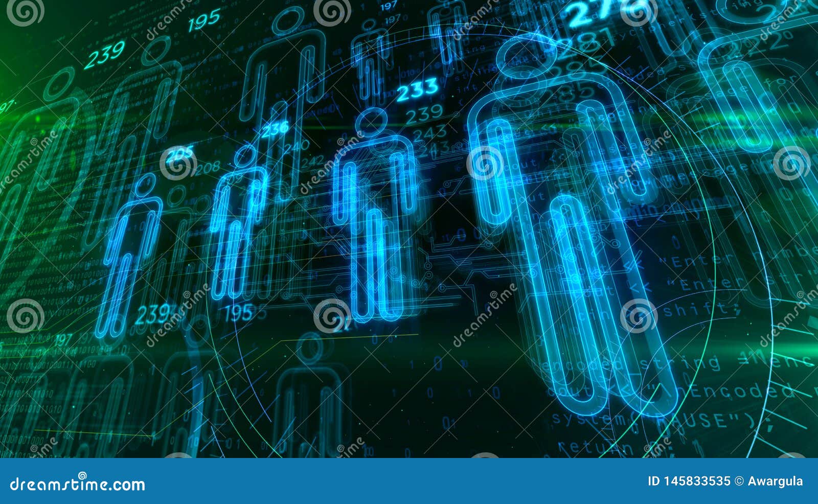 Social Scoring and People Rating Looping Concept Stock Illustration ...