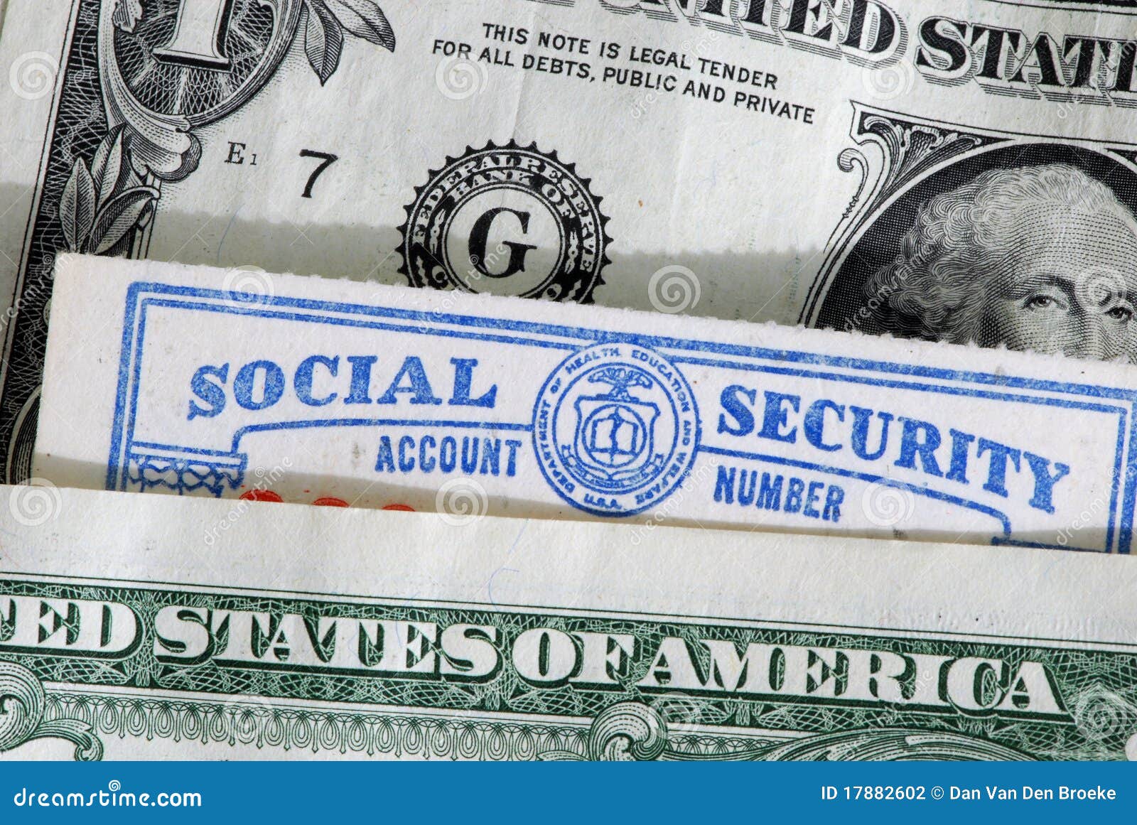 Social Security card stock photo. Image of texture, sign - 17882602