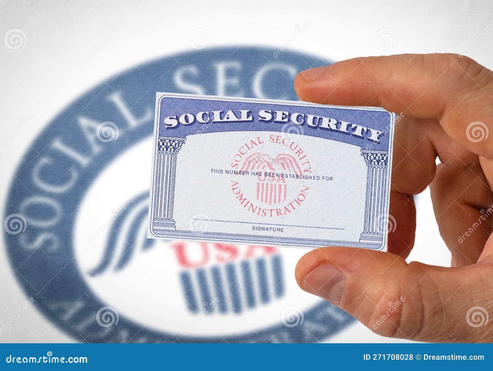 Social Security Card editorial stock photo. Image of finance - 271708028