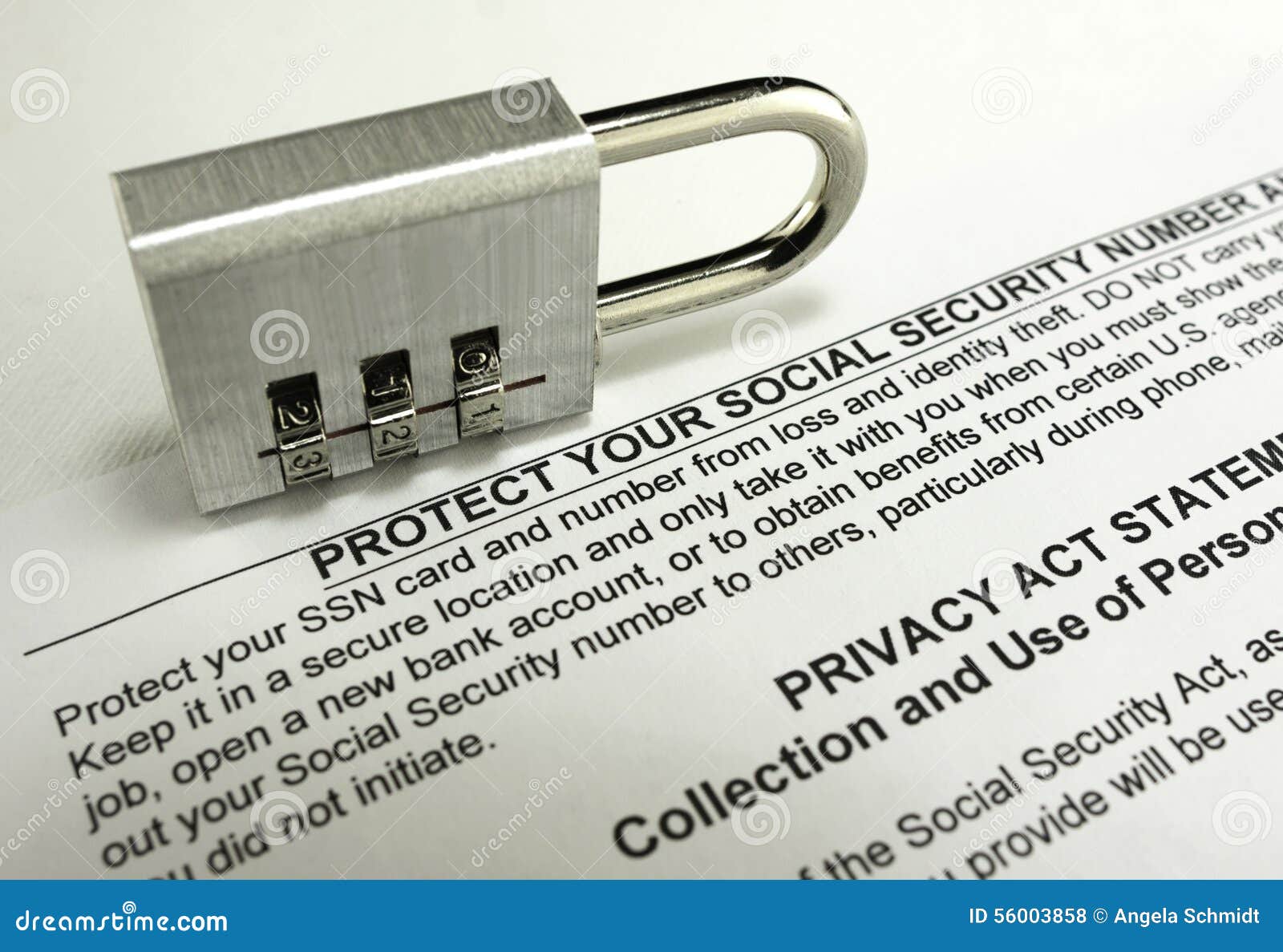 Social Security Protection stock photo. Image of business - 56003858