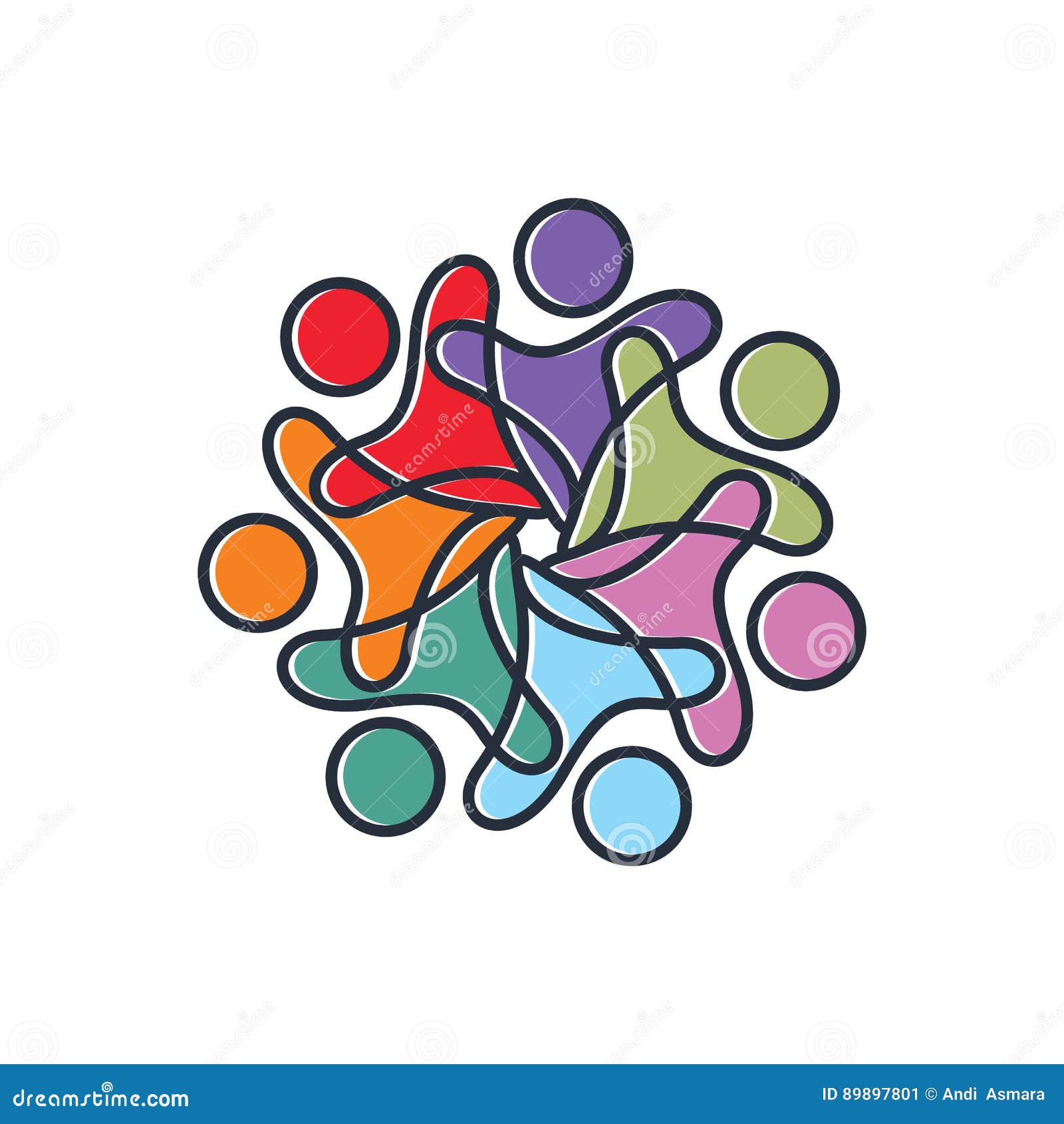 Social Vol. 3 stock vector. Illustration of logo, meet - 89897801