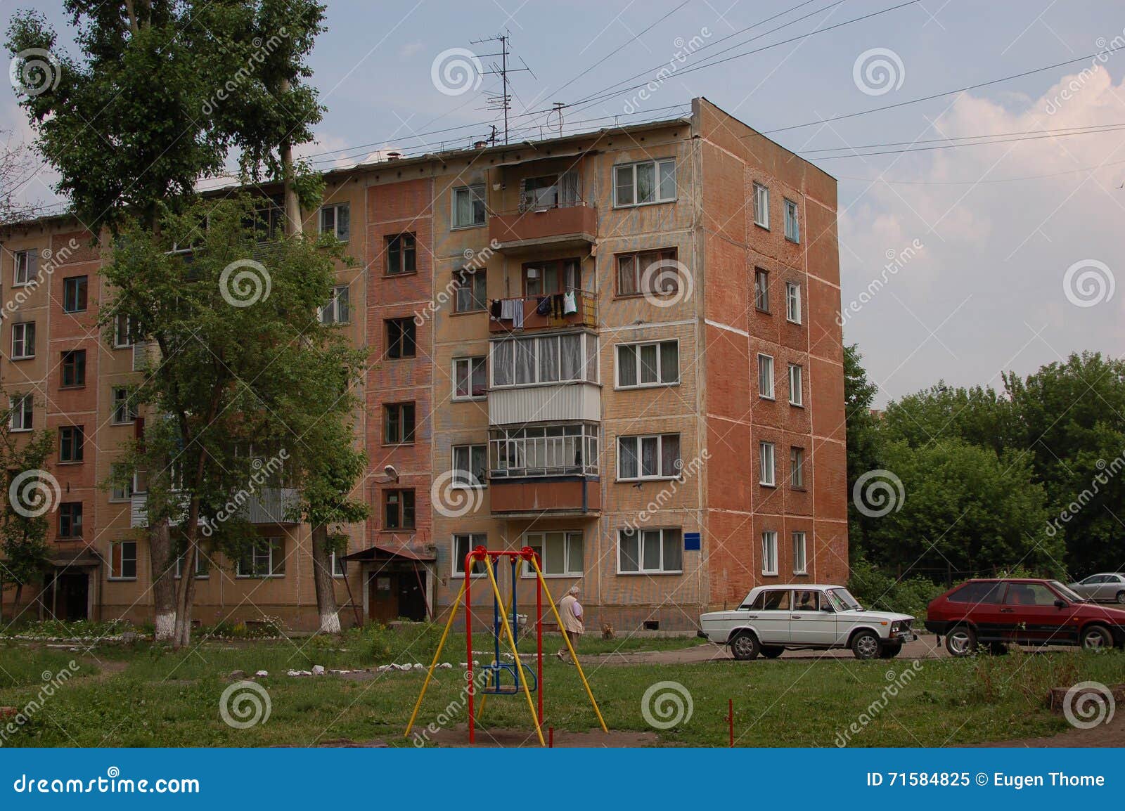 Socialist Panel stock image. Image of khrushchevka, panel - 71584825
