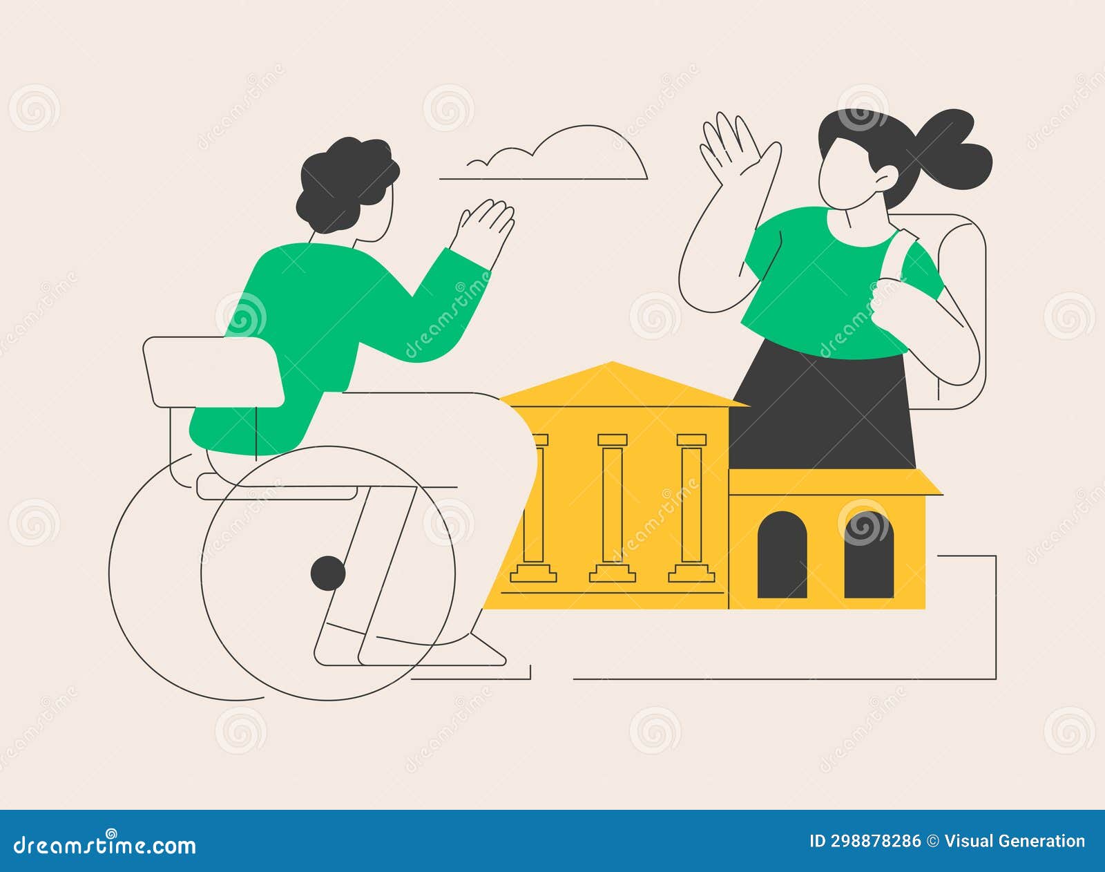 Socialization of Pupils Abstract Concept Vector Illustration. Stock ...