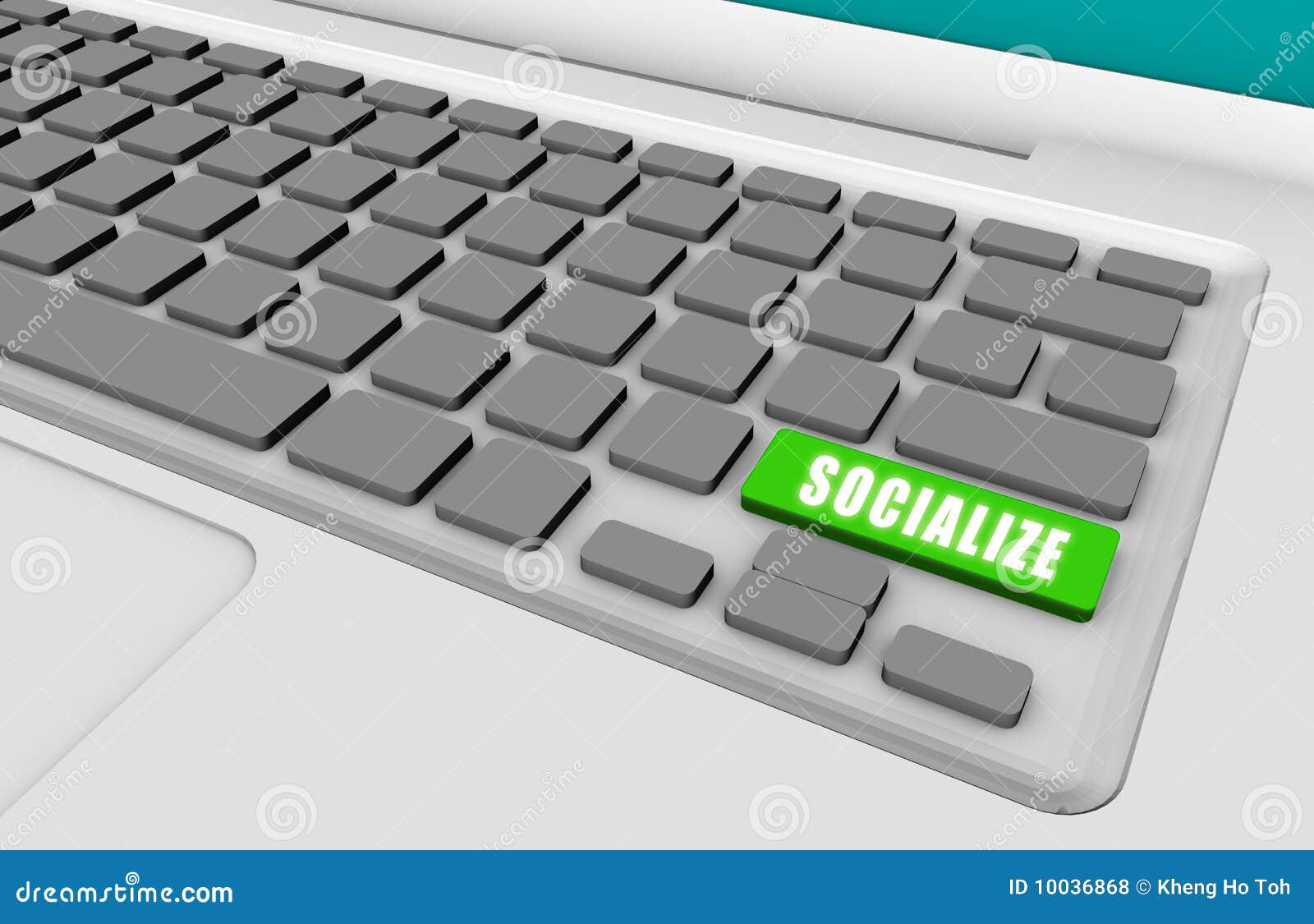 Socialize Online stock illustration. Illustration of concept - 10036868