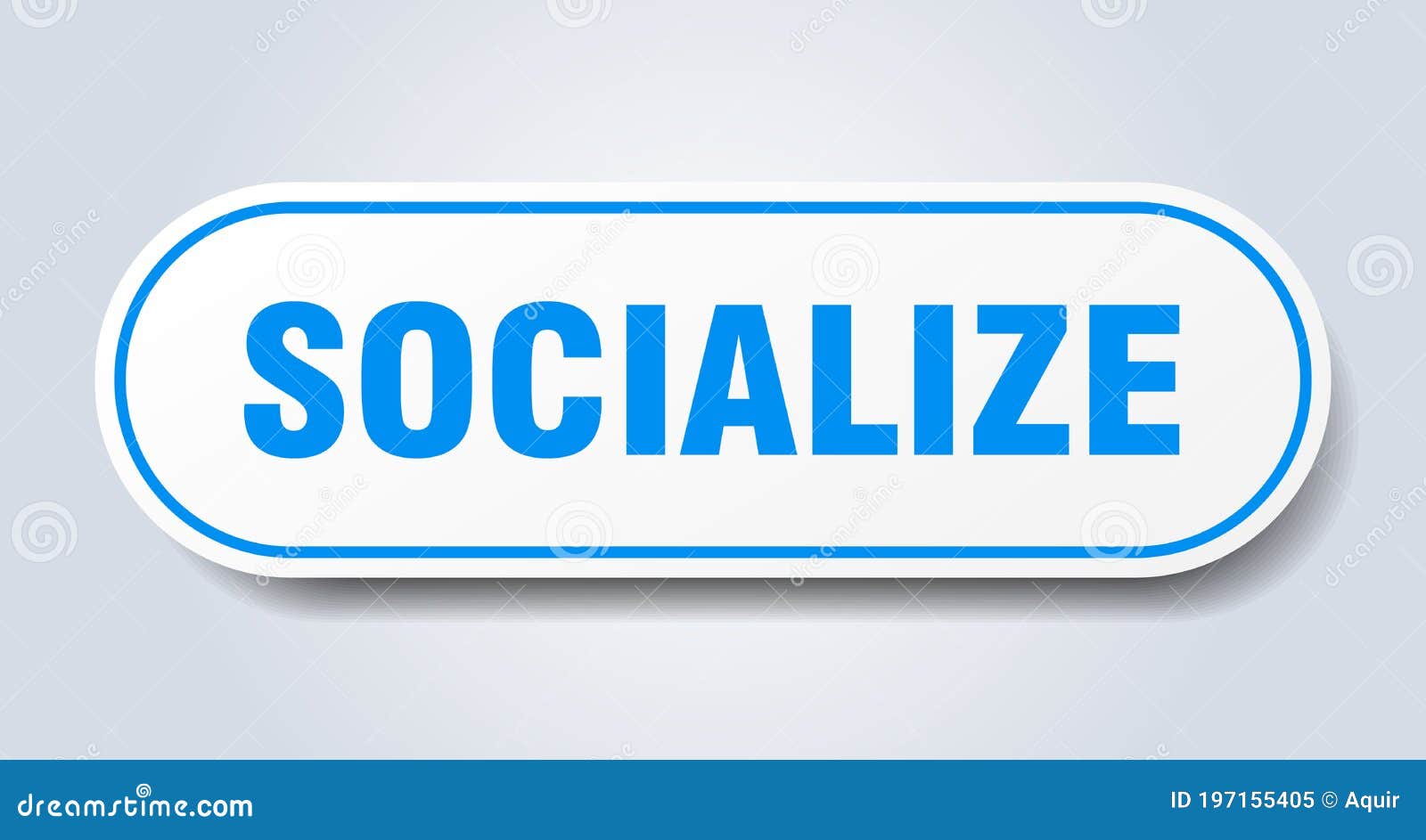 Socialize Sticker. Socialize Sign On Transparent Background Cartoon ...