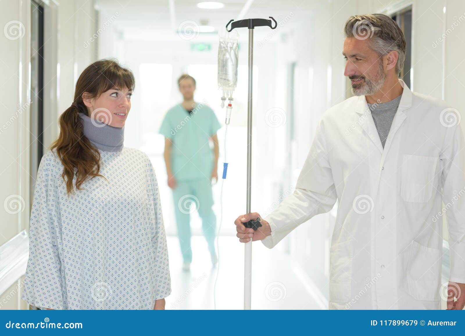 Socializing the the Patient Stock Image - Image of healthcare, support ...