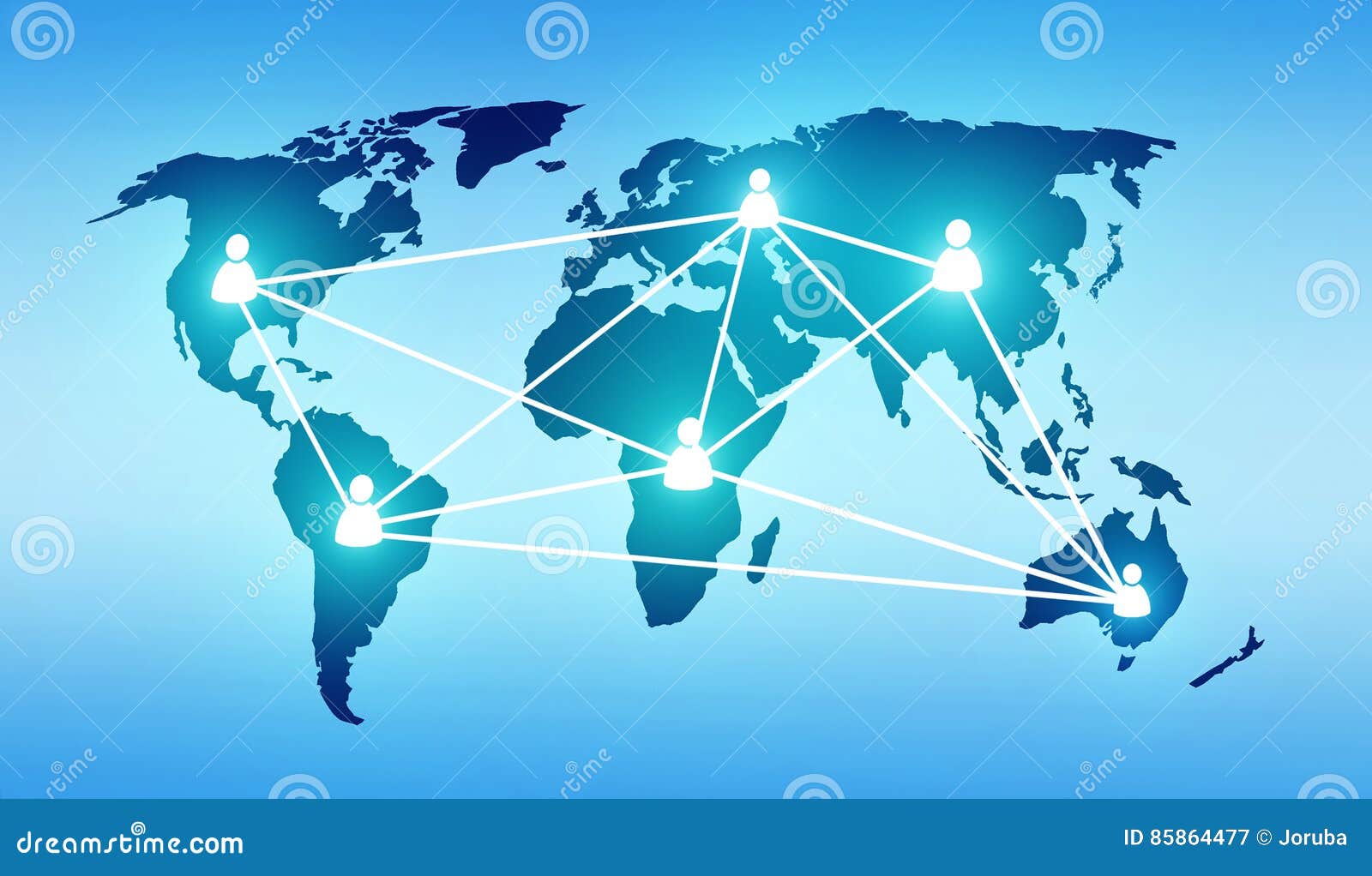 Sociedad global stock de ilustración. Ilustración de hembra - 85864477