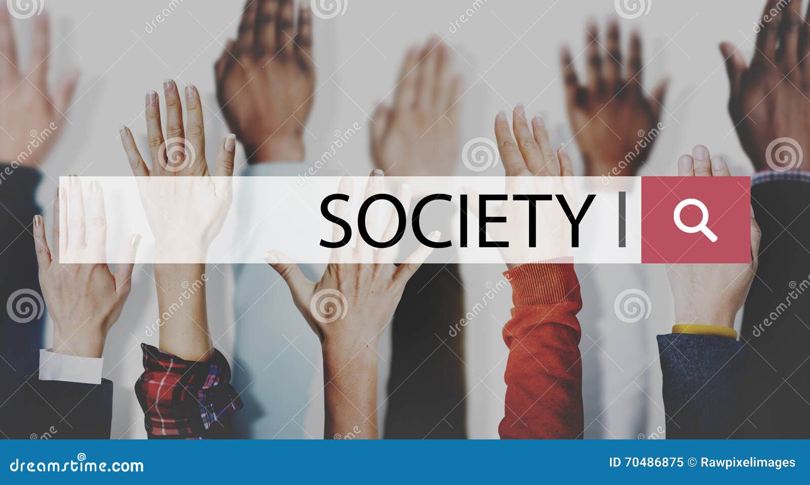 Society Connection Diversity Community Human Hand Concept Stock Image ...