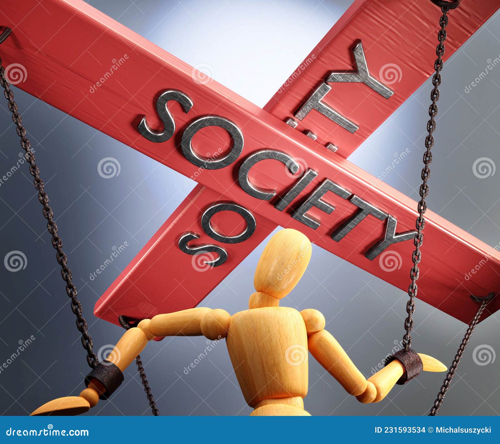 Society Control, Power, Authority and Manipulation Symbolized by ...