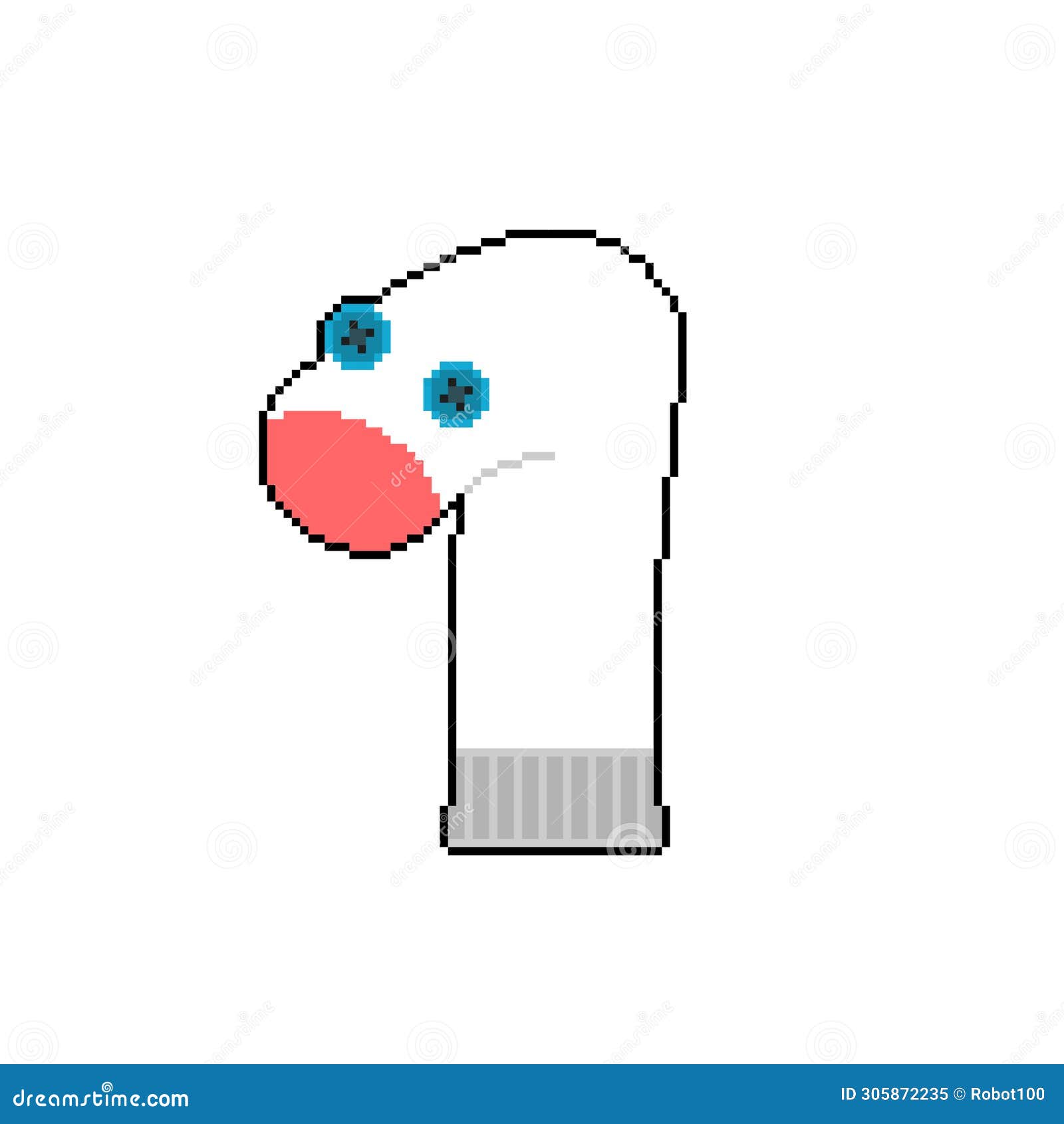 Sock Doll Pixel Art. Socks Puppet Show 8 Bit Stock Vector ...