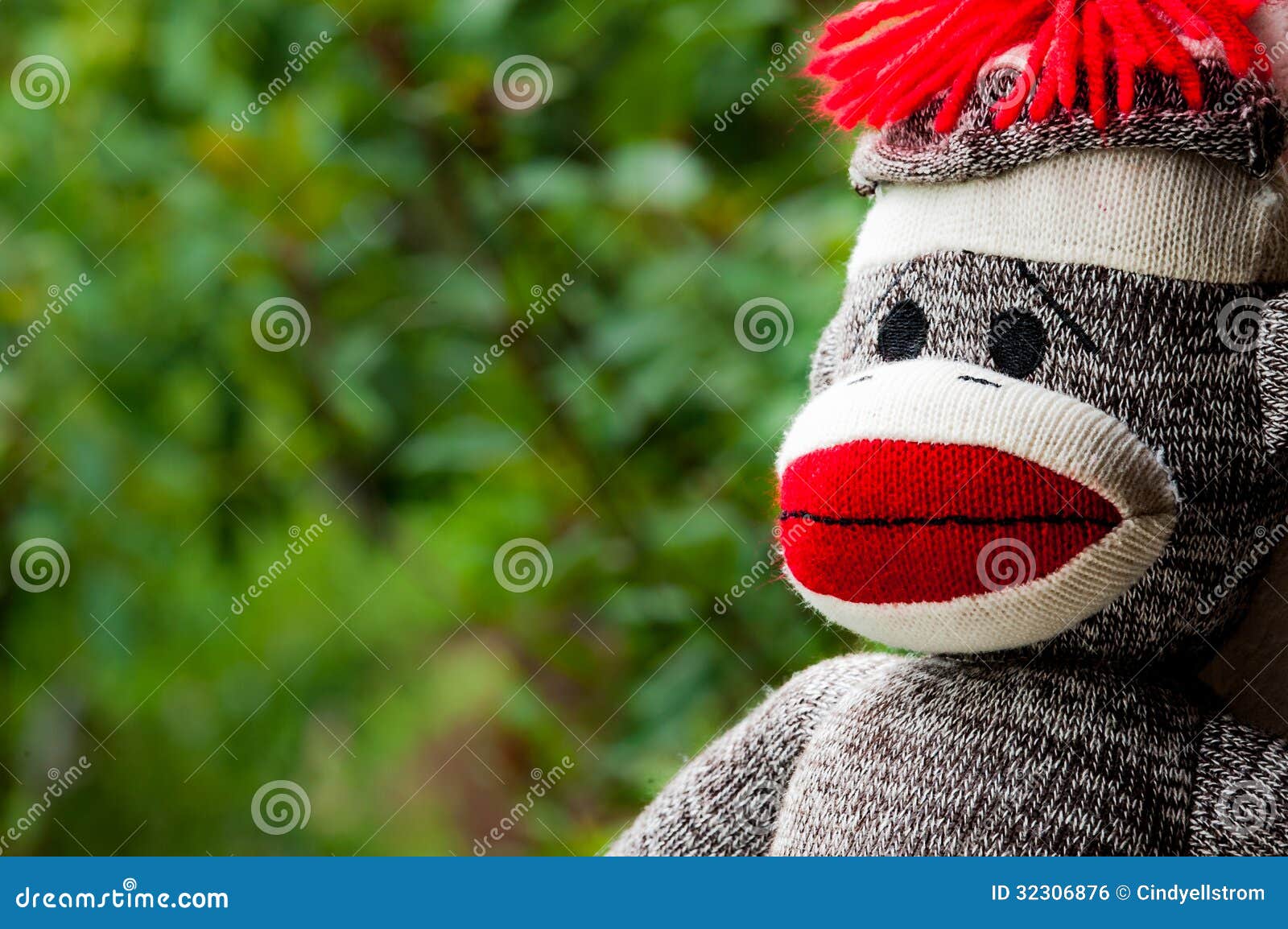 Sock Monkey Layout Royalty-Free Stock Photography | CartoonDealer.com ...